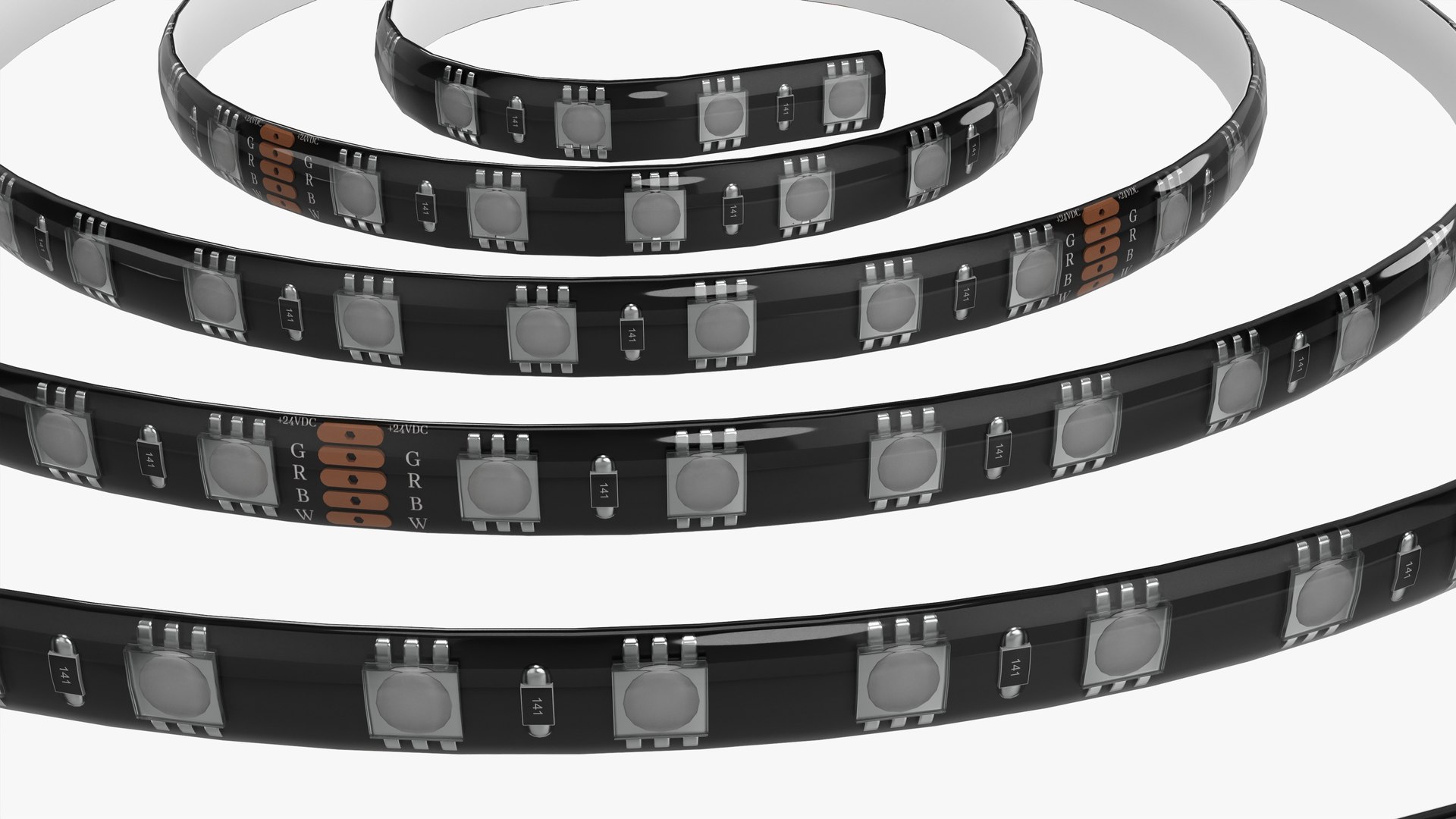 LED strip roll 3D model - TurboSquid 1811774