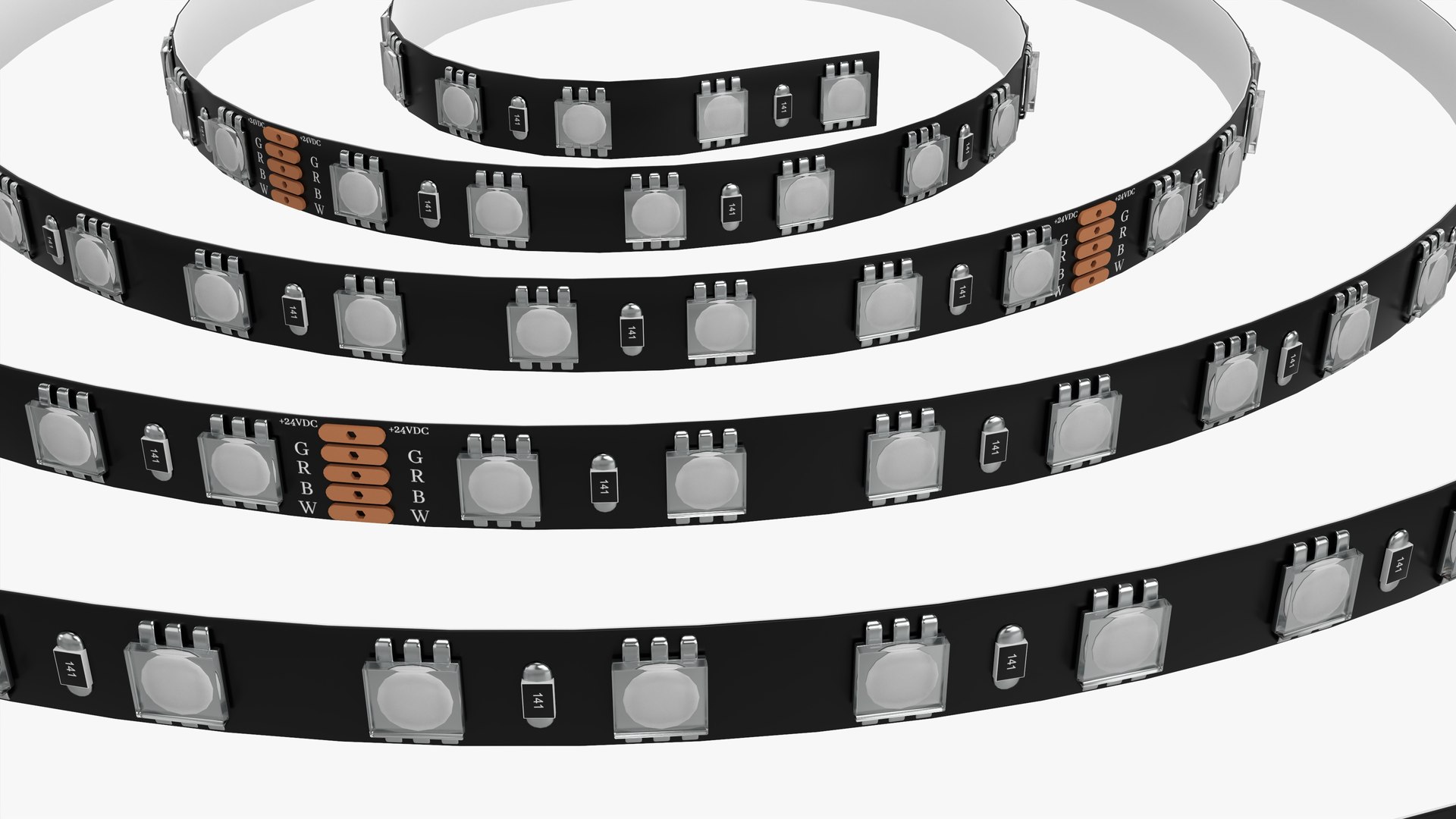 LED strip roll 3D model - TurboSquid 1811774