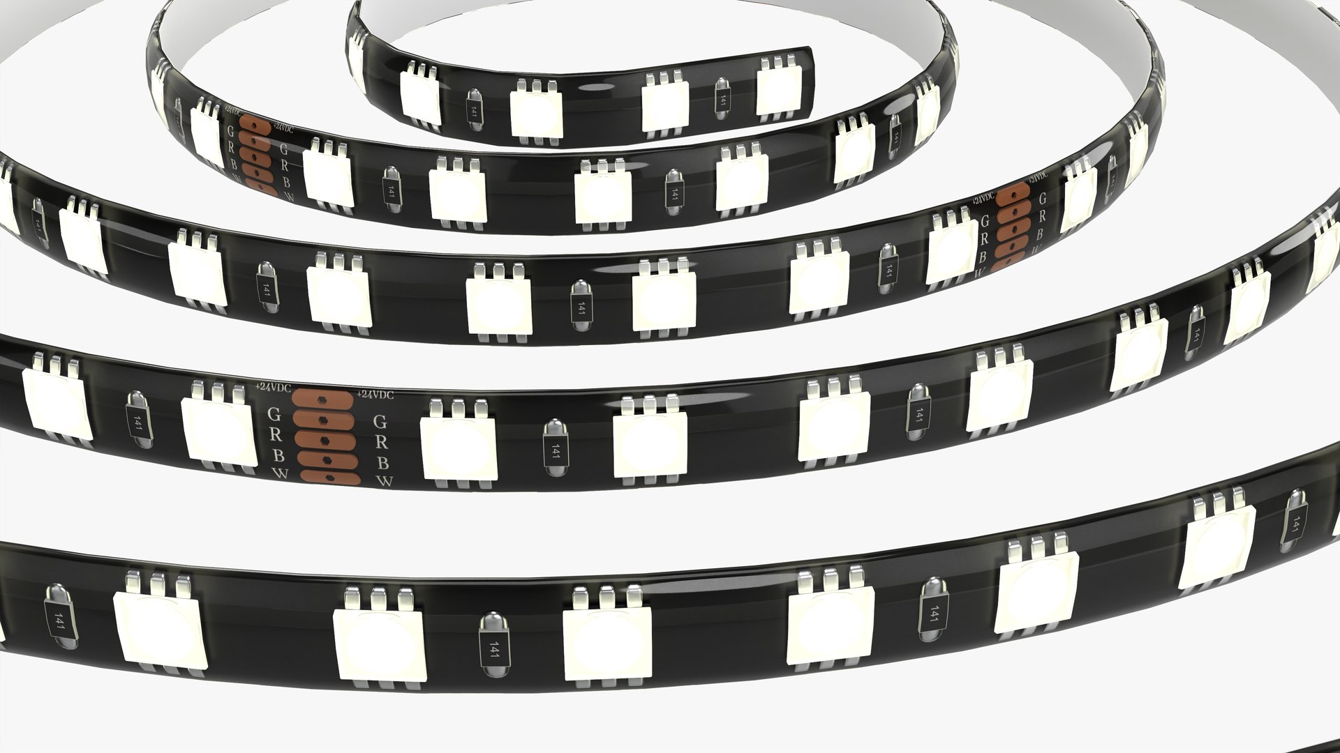 LED strip roll 3D model - TurboSquid 1811774