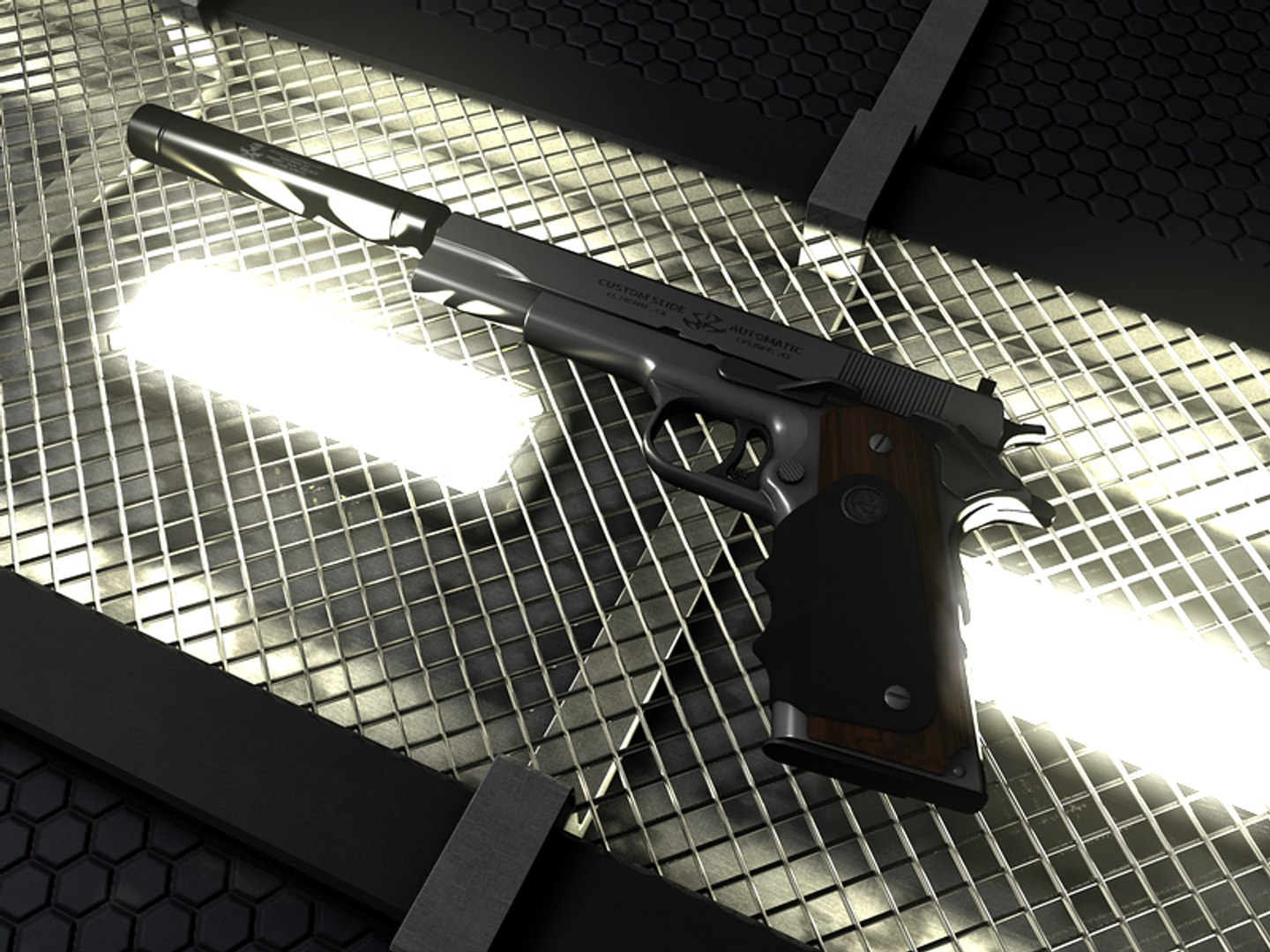 3d weapons m4 sopmod scar-h