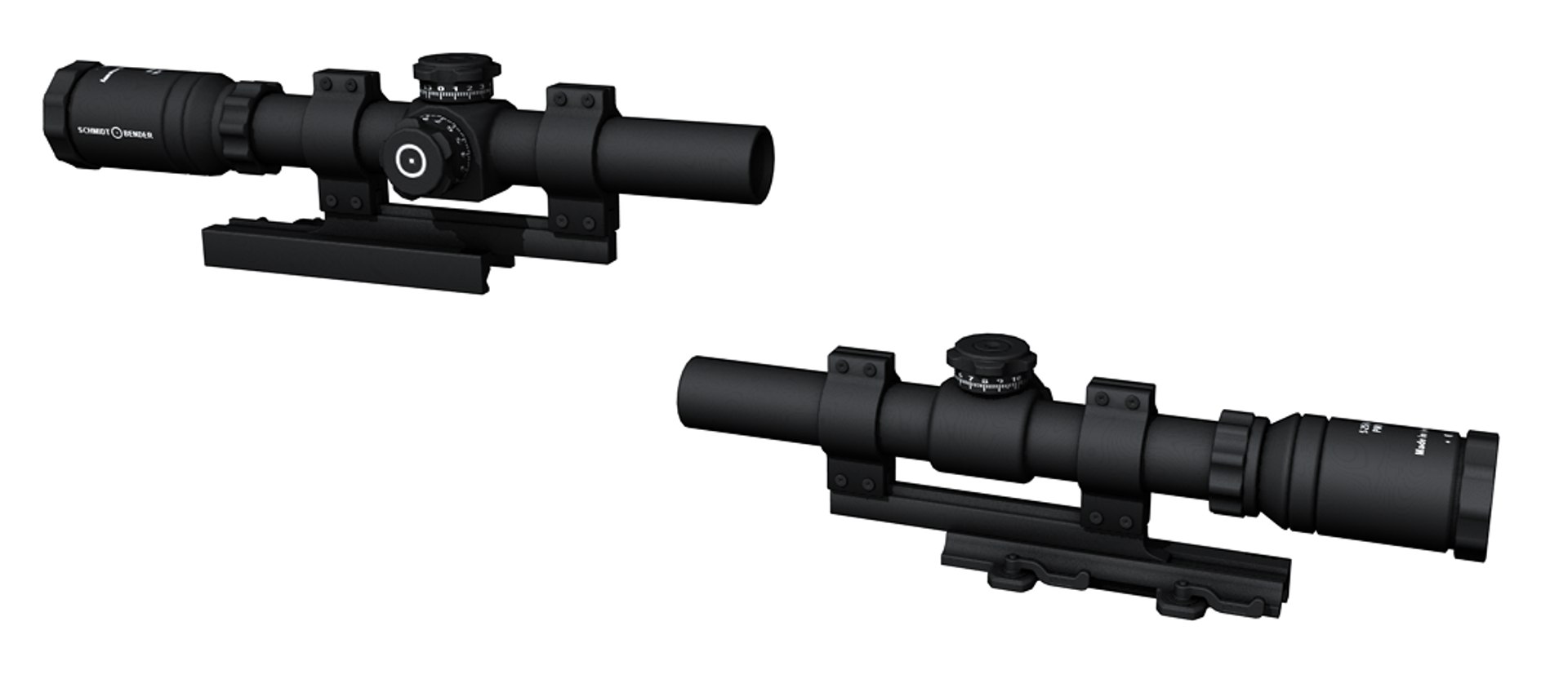 3d weapons m4 sopmod scar-h