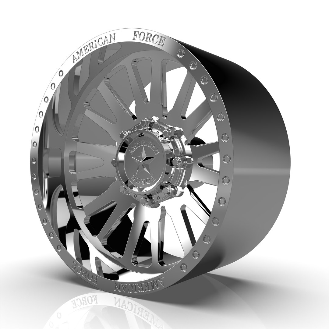 AMERICAN RACING CK10 QUANTUM CC WHEEL RIM 3D - TurboSquid 2147667