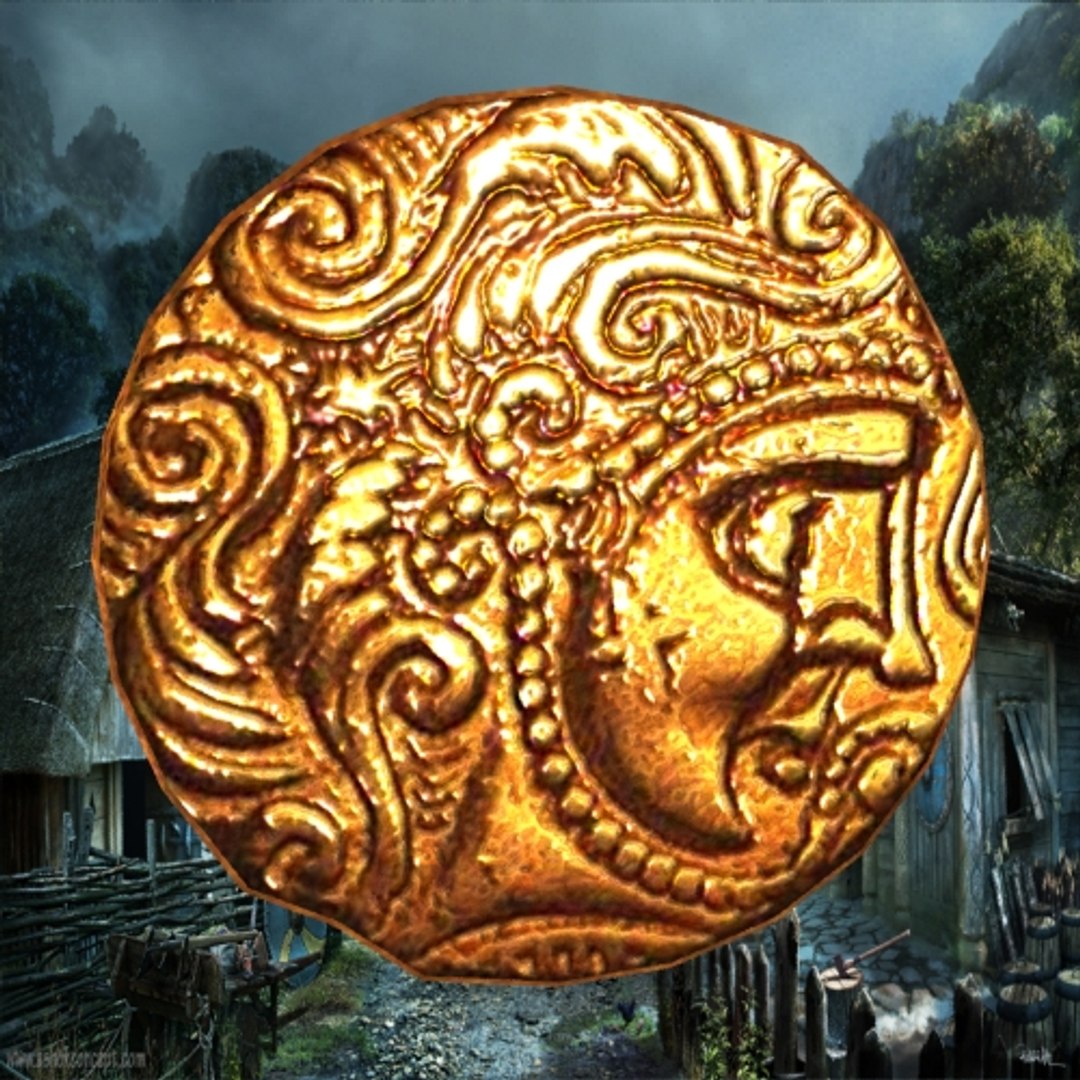 Coin Celtic 3D - TurboSquid 1194677