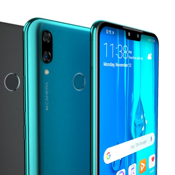 modelo 3d Huawei Y9 2019 Todo Color - TurboSquid 1369152