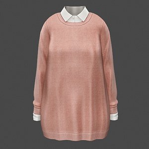 Sweater set 3D model - TurboSquid 1219814