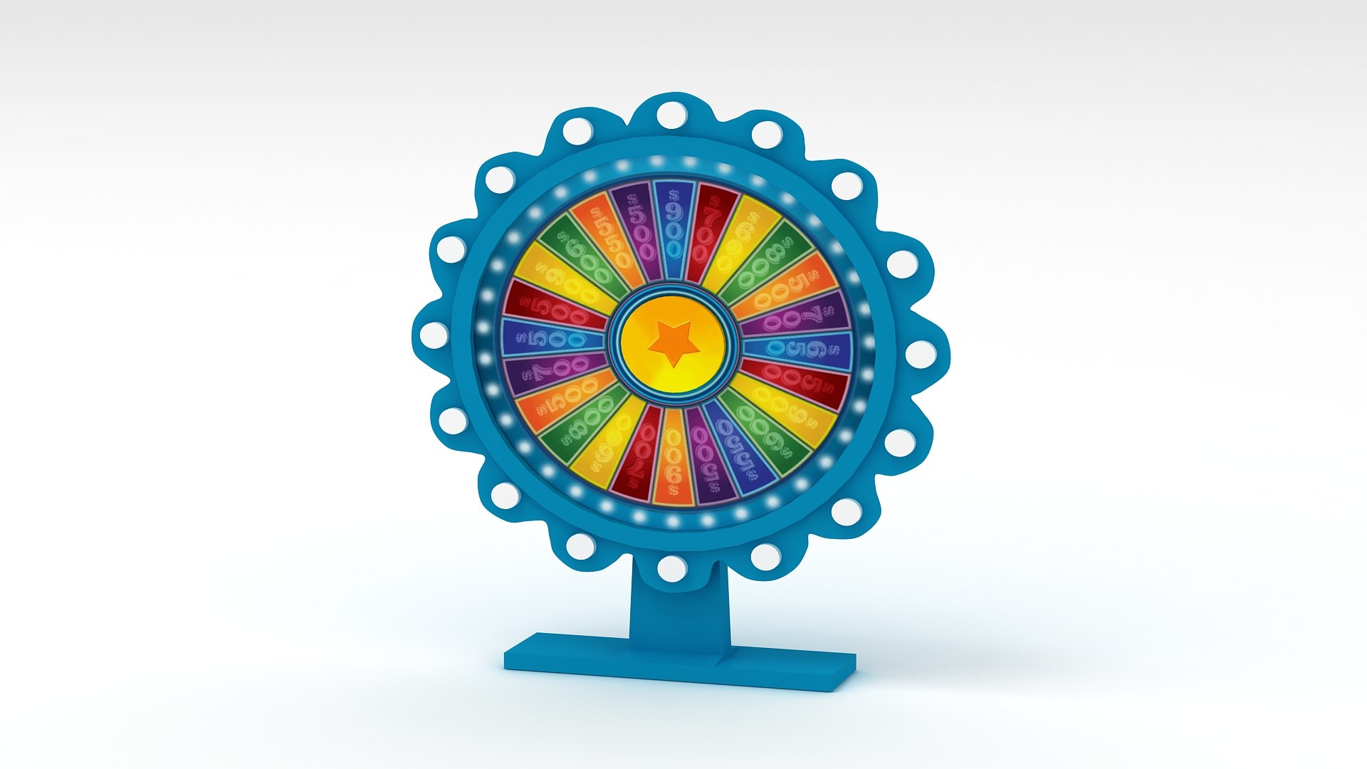 Wheel Spinning 3D Model - TurboSquid 1675100