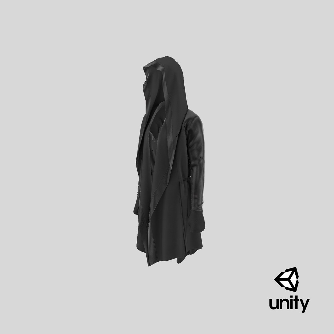 3D model black cloak - TurboSquid 1603356