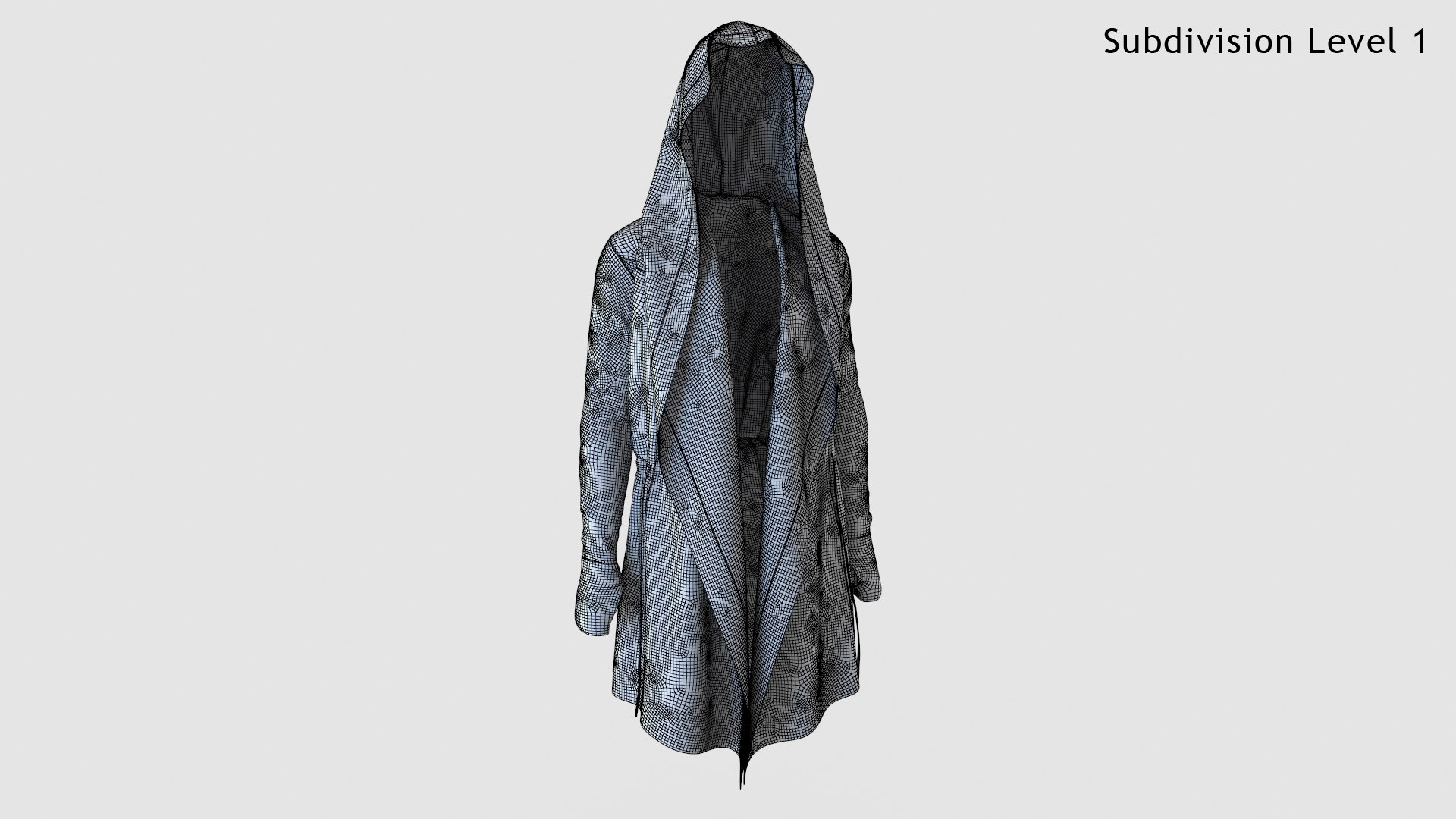 3D model black cloak - TurboSquid 1603356