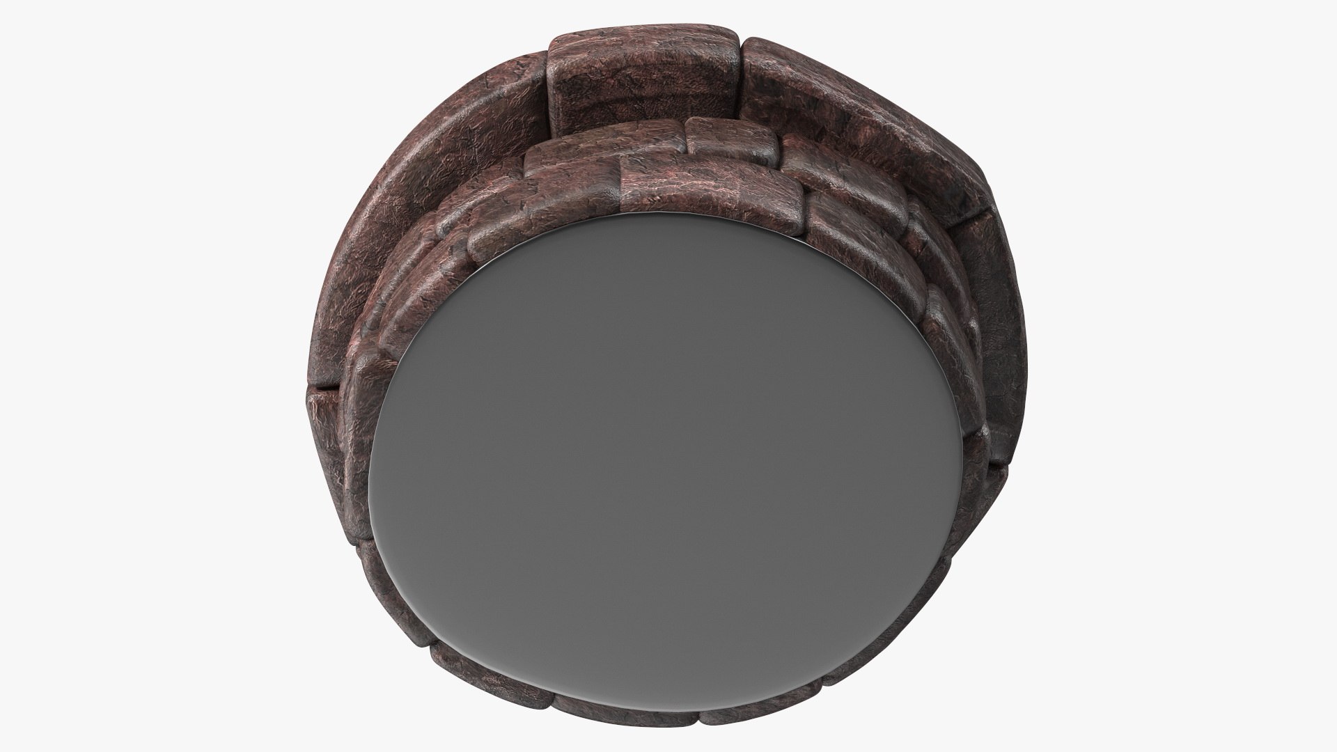3D Round Stone Fire Pit Table - TurboSquid 1914521