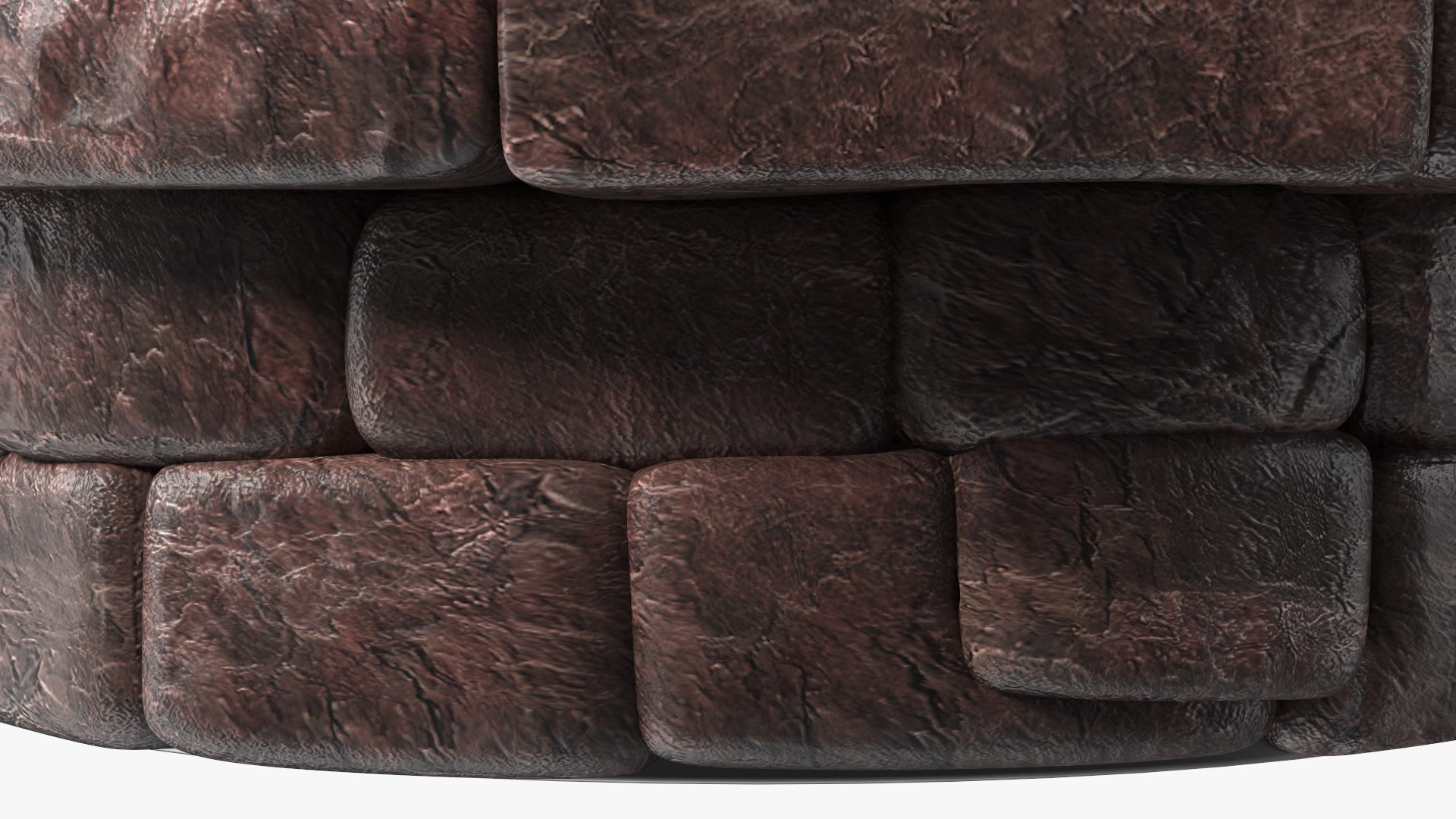 3D Round Stone Fire Pit Table - TurboSquid 1914521