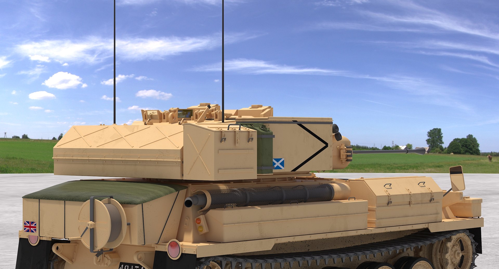 3D cvr t fv107 scimitar - TurboSquid 1246502