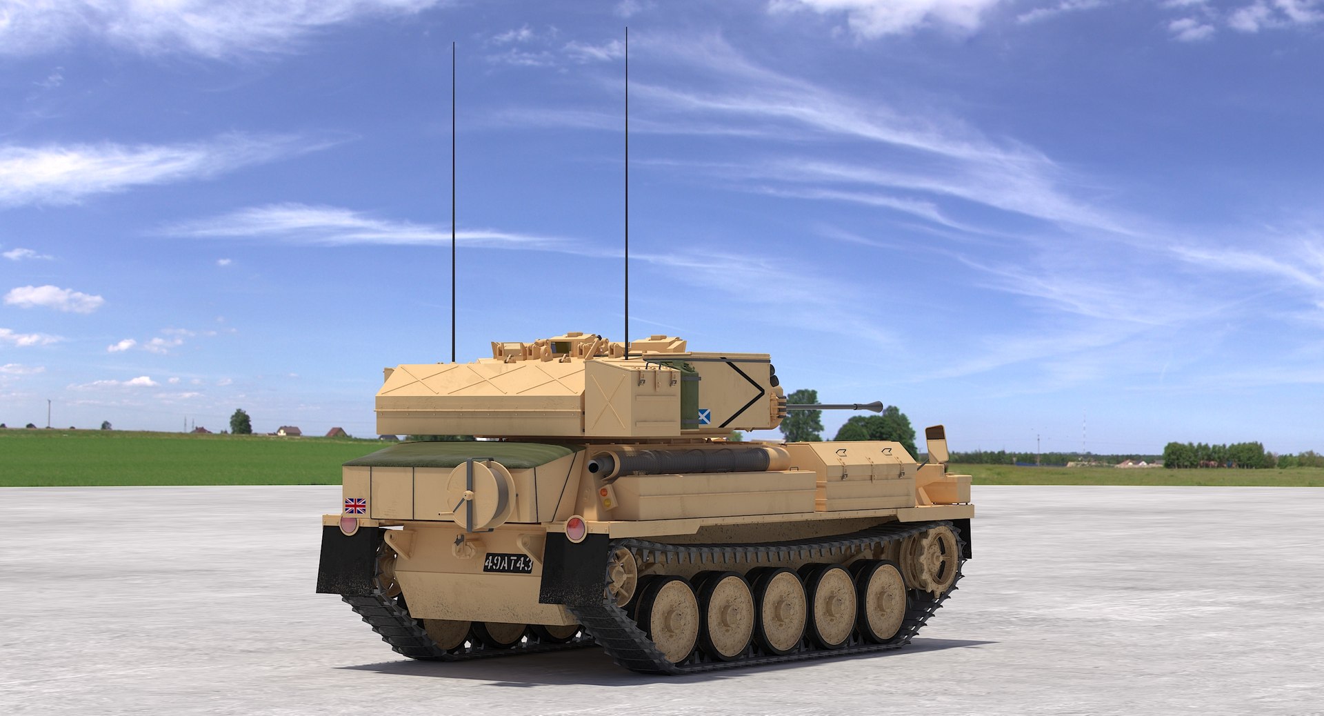 3D cvr t fv107 scimitar - TurboSquid 1246502