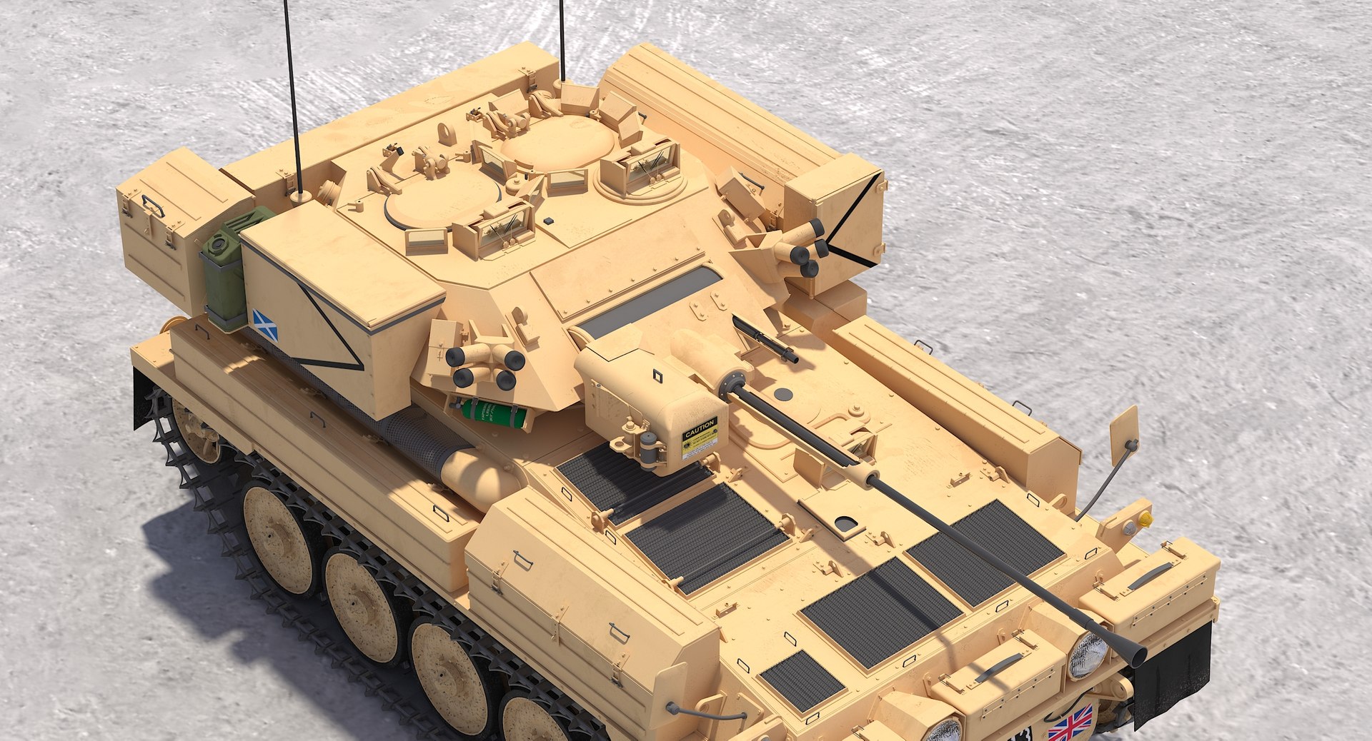 3D cvr t fv107 scimitar - TurboSquid 1246502