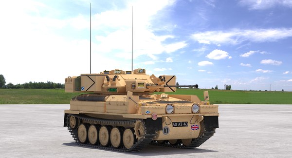 3D cvr t fv107 scimitar - TurboSquid 1246502