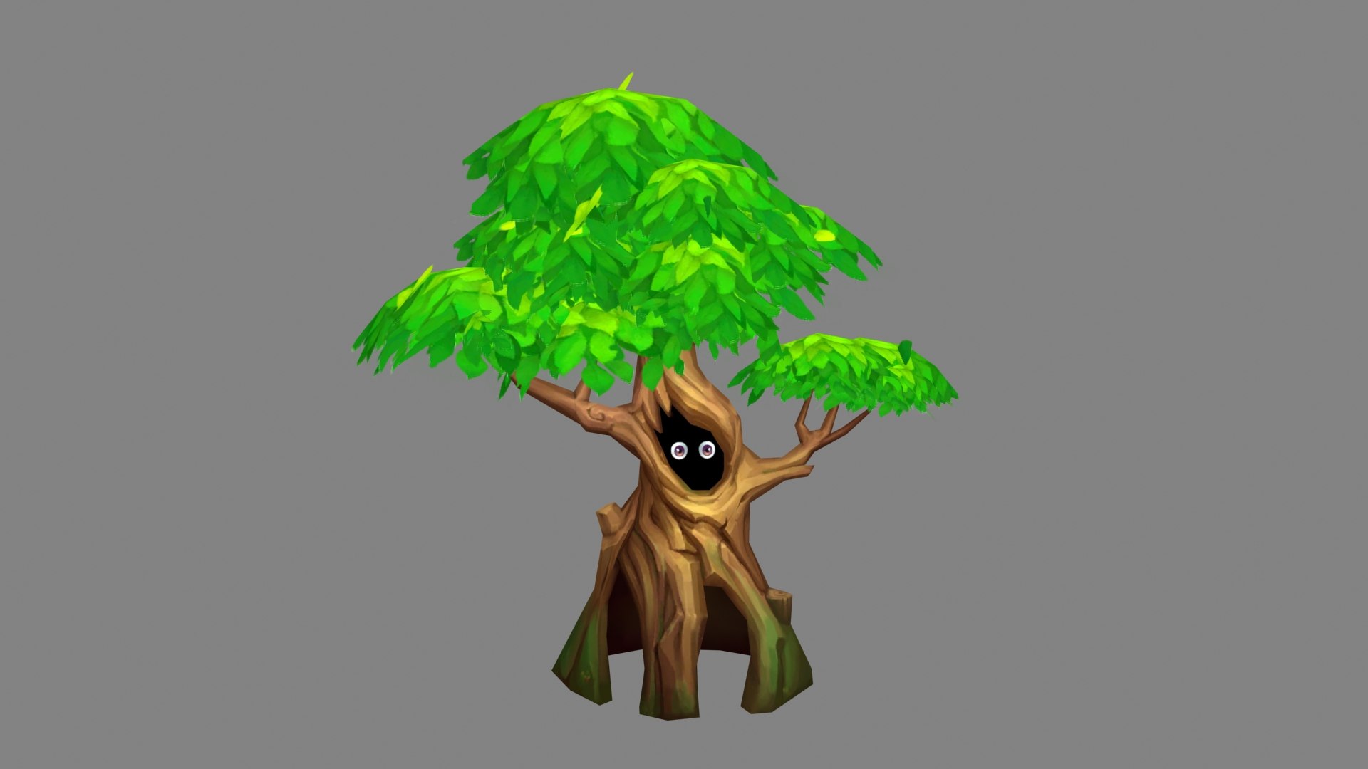 Cartoon Forest Elf - Green Summoned Beast 3D - TurboSquid 2265070
