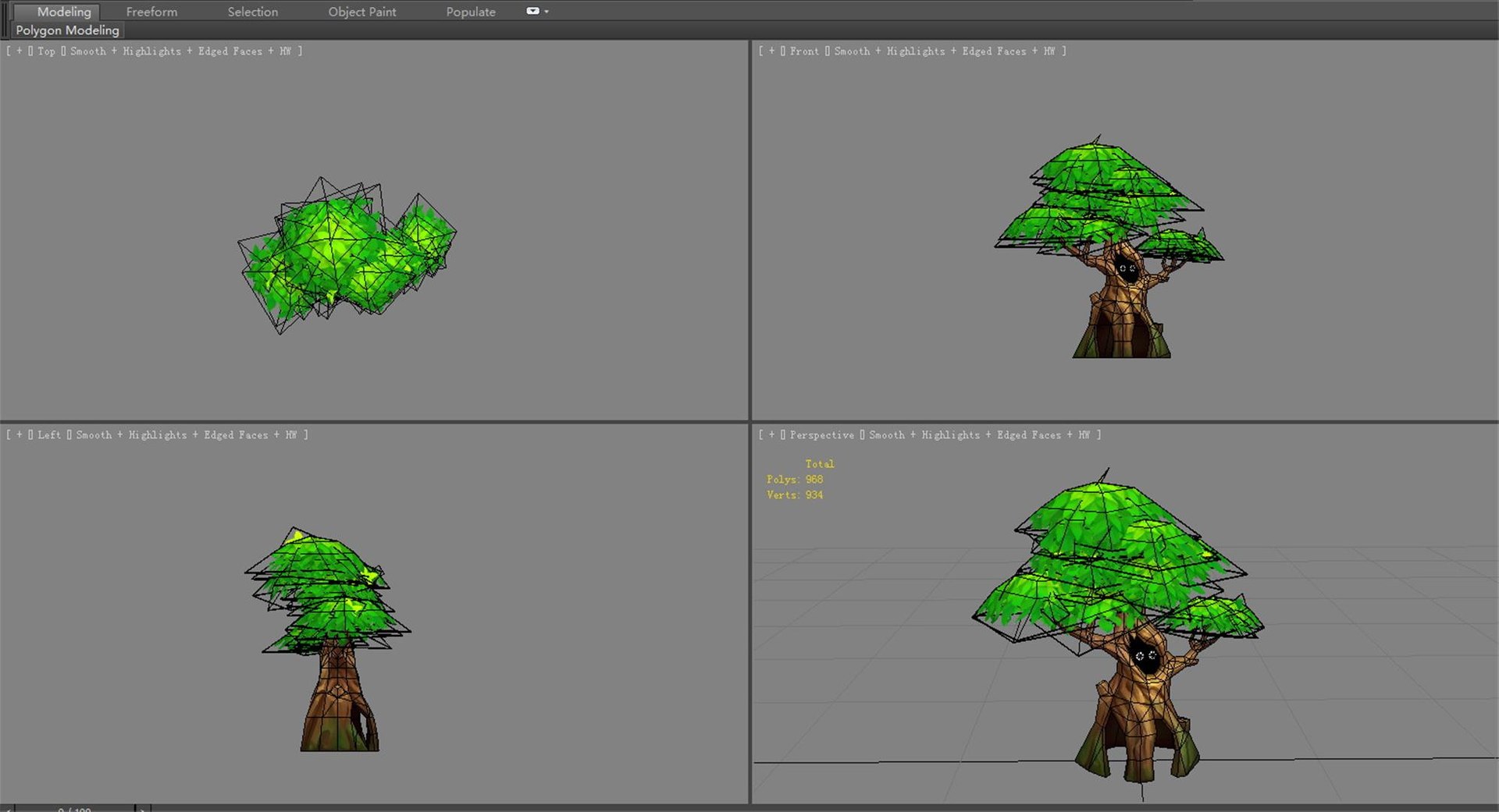 Cartoon Forest Elf - Green Summoned Beast 3D - TurboSquid 2265070
