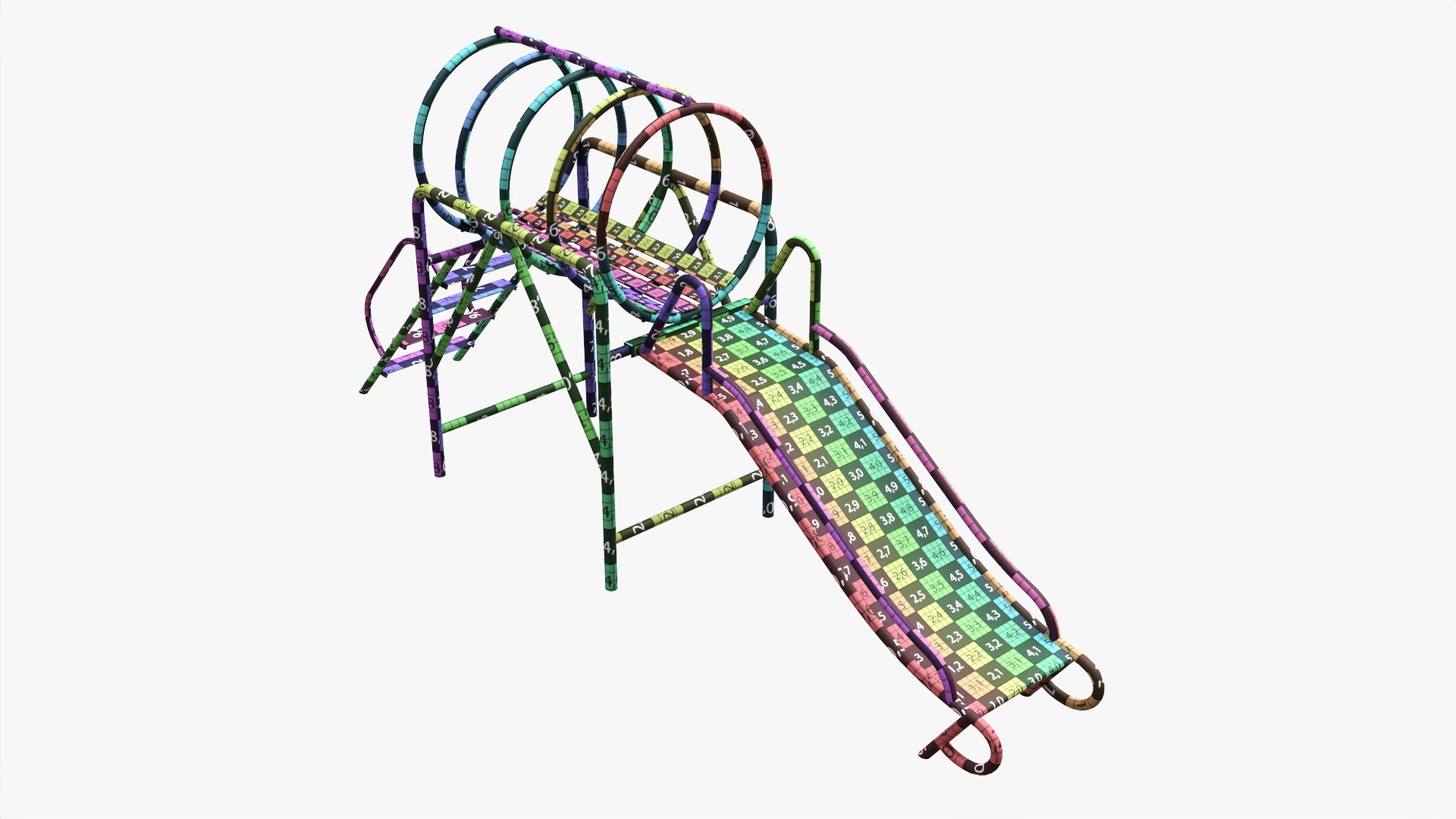 Playground Barrel Slide 01 3D Model - TurboSquid 1877124