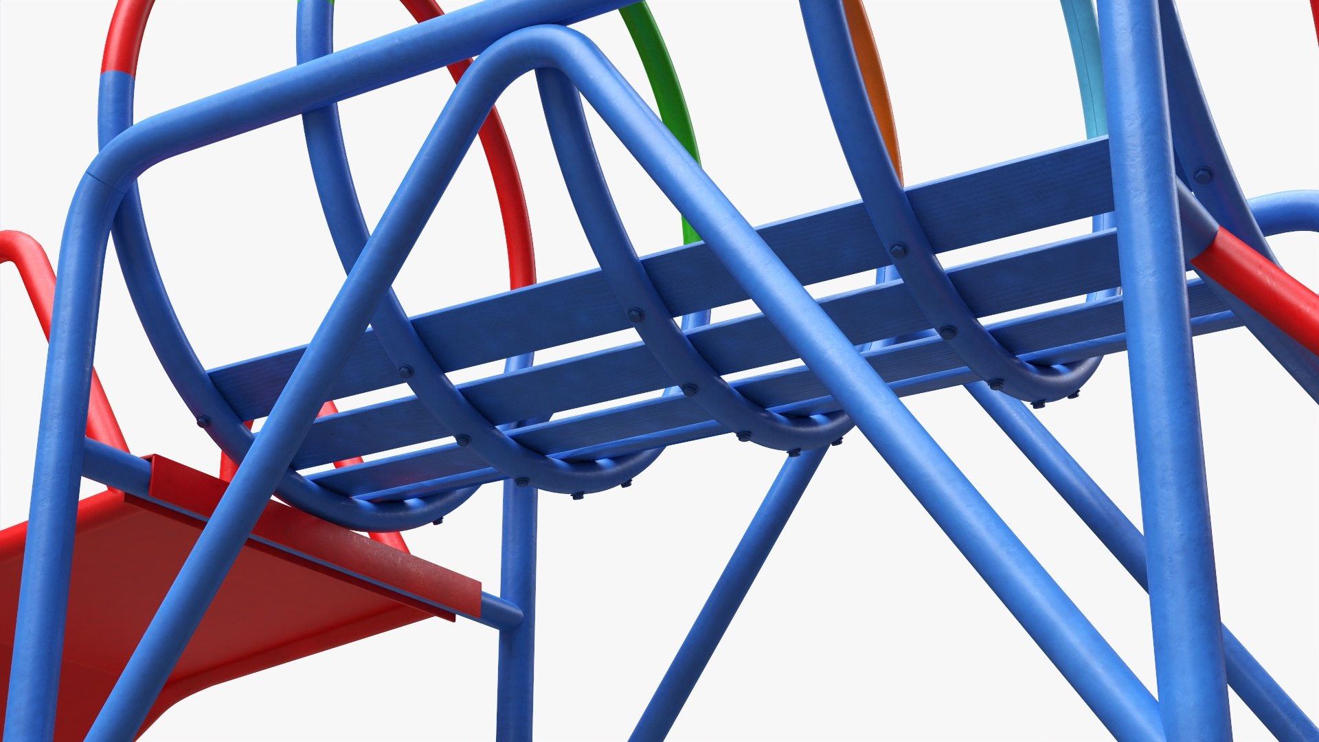 Playground Barrel Slide 01 3D Model - TurboSquid 1877124