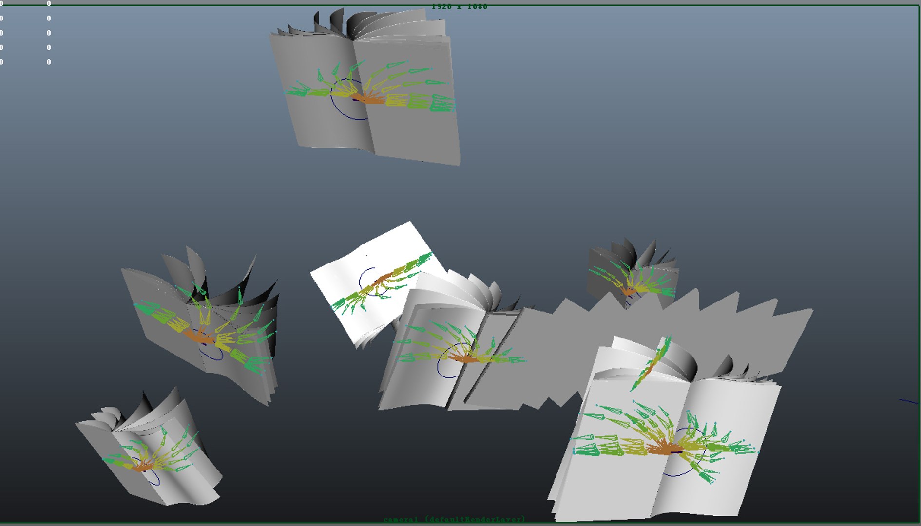 Books Read More Books Animation Scene 3D Model - TurboSquid 1828031