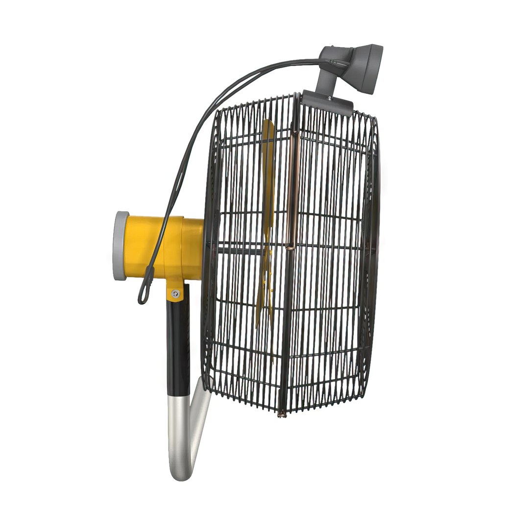 3D AirEye C Channel Mount Fan By Big Ass Fans - TurboSquid 2160031