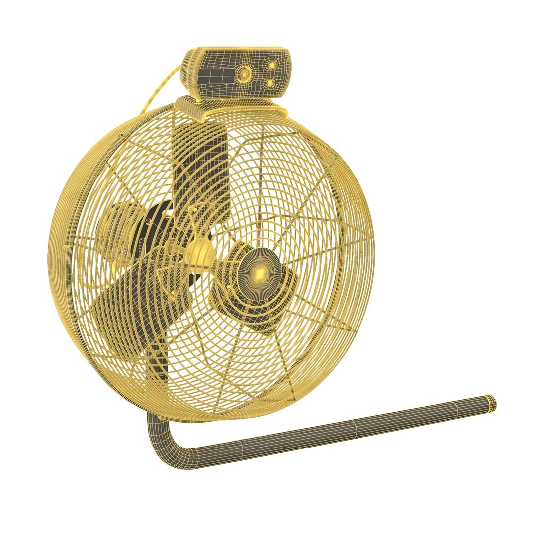 3D AirEye C Channel Mount Fan By Big Ass Fans - TurboSquid 2160031