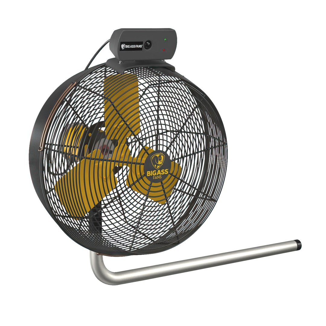 3D AirEye C Channel Mount Fan By Big Ass Fans - TurboSquid 2160031