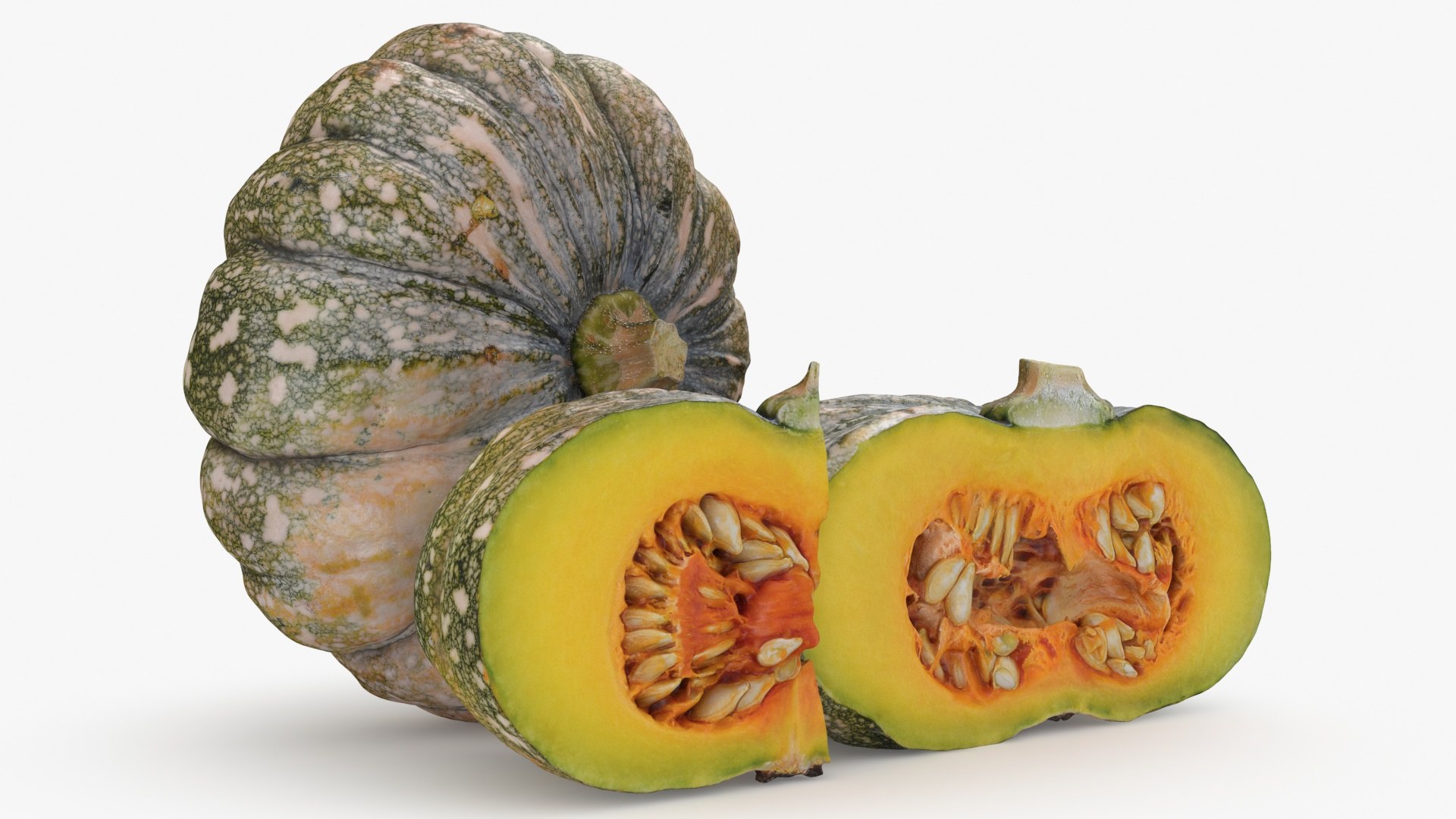 3D Asian Pumpkin - TurboSquid 2235651