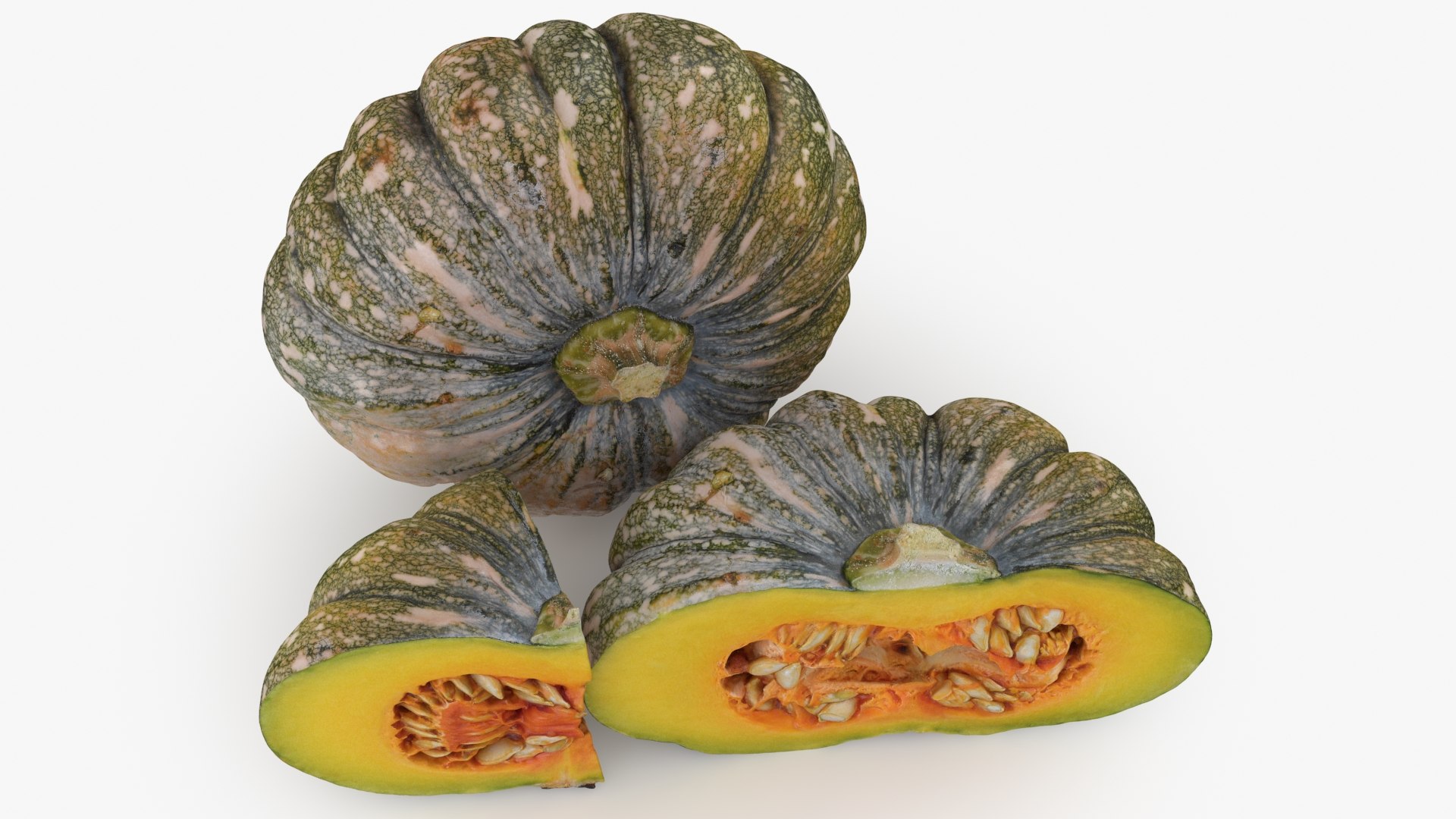 3D Asian Pumpkin - TurboSquid 2235651
