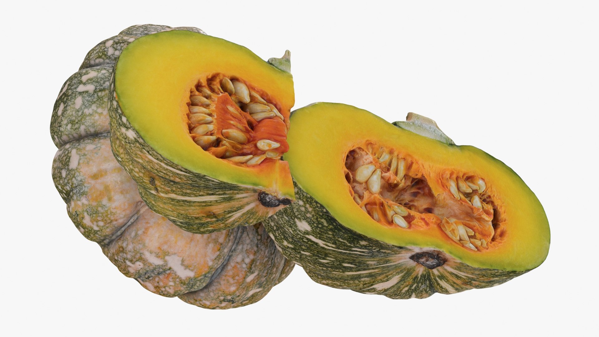 3D Asian Pumpkin - TurboSquid 2235651