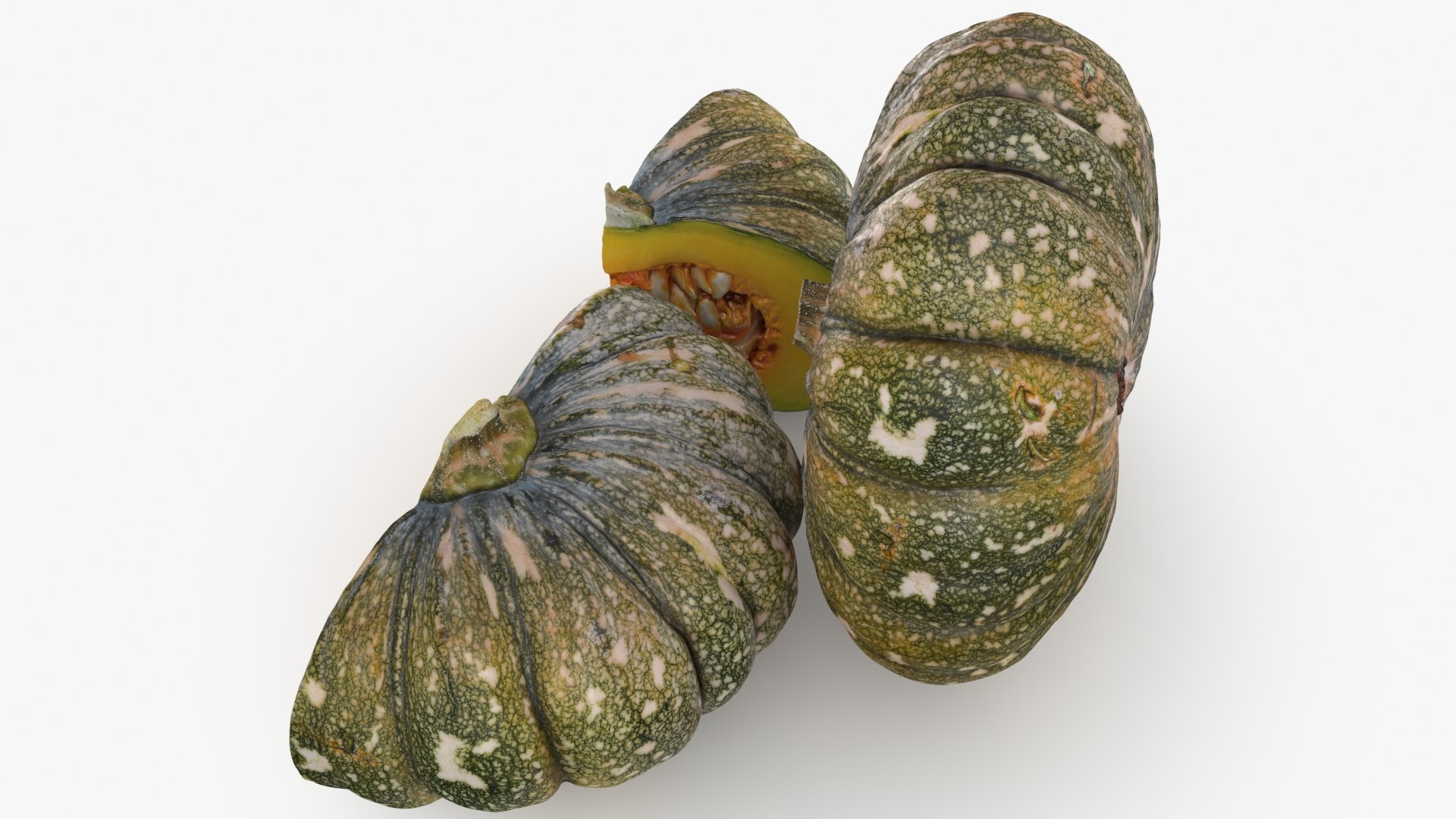 3D Asian Pumpkin - TurboSquid 2235651