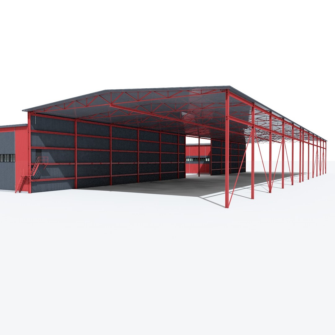 Recycling Waste Sorting Building 3D - TurboSquid 1291396