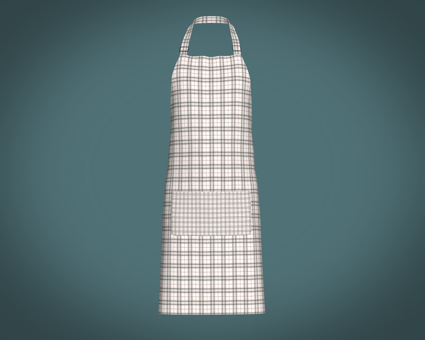 3D Apron-Checked V2 - TurboSquid 2124750