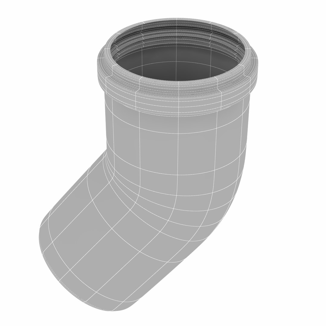 pipe elbow 3d model