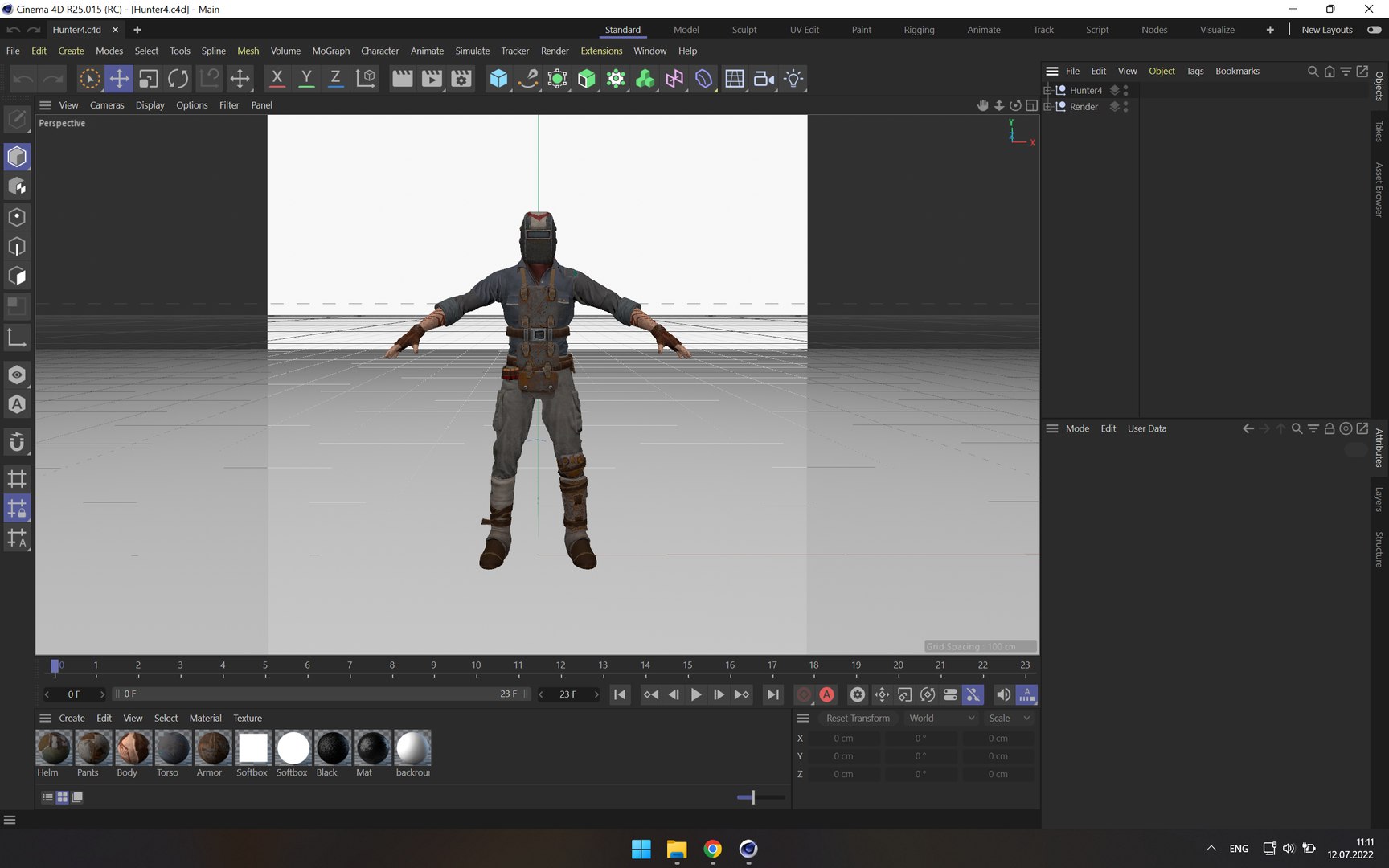 3D Hunter V4 Model - TurboSquid 2083618