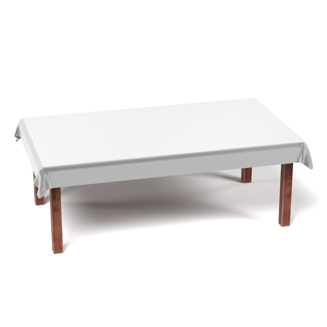 3d 3ds Tables Tableclothes Rectangular