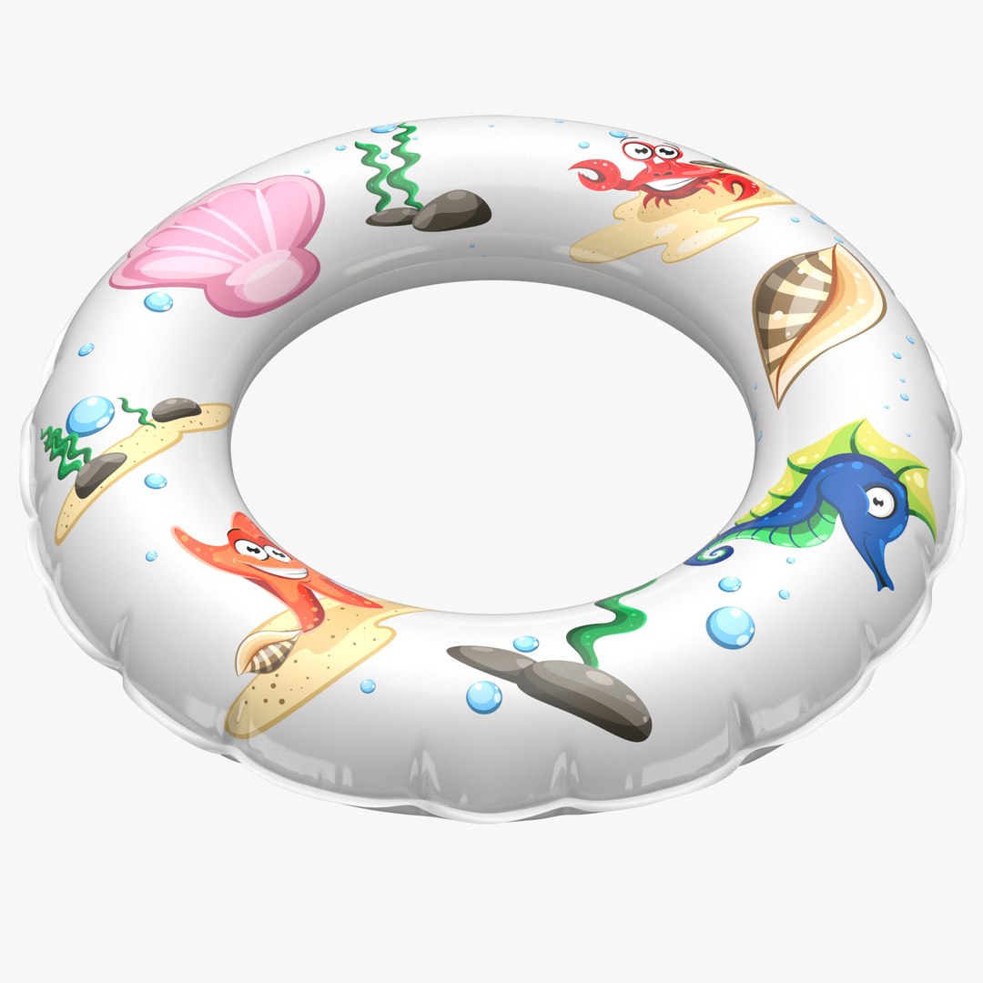 Swimming Circle Drawing PBR model - TurboSquid 2065298