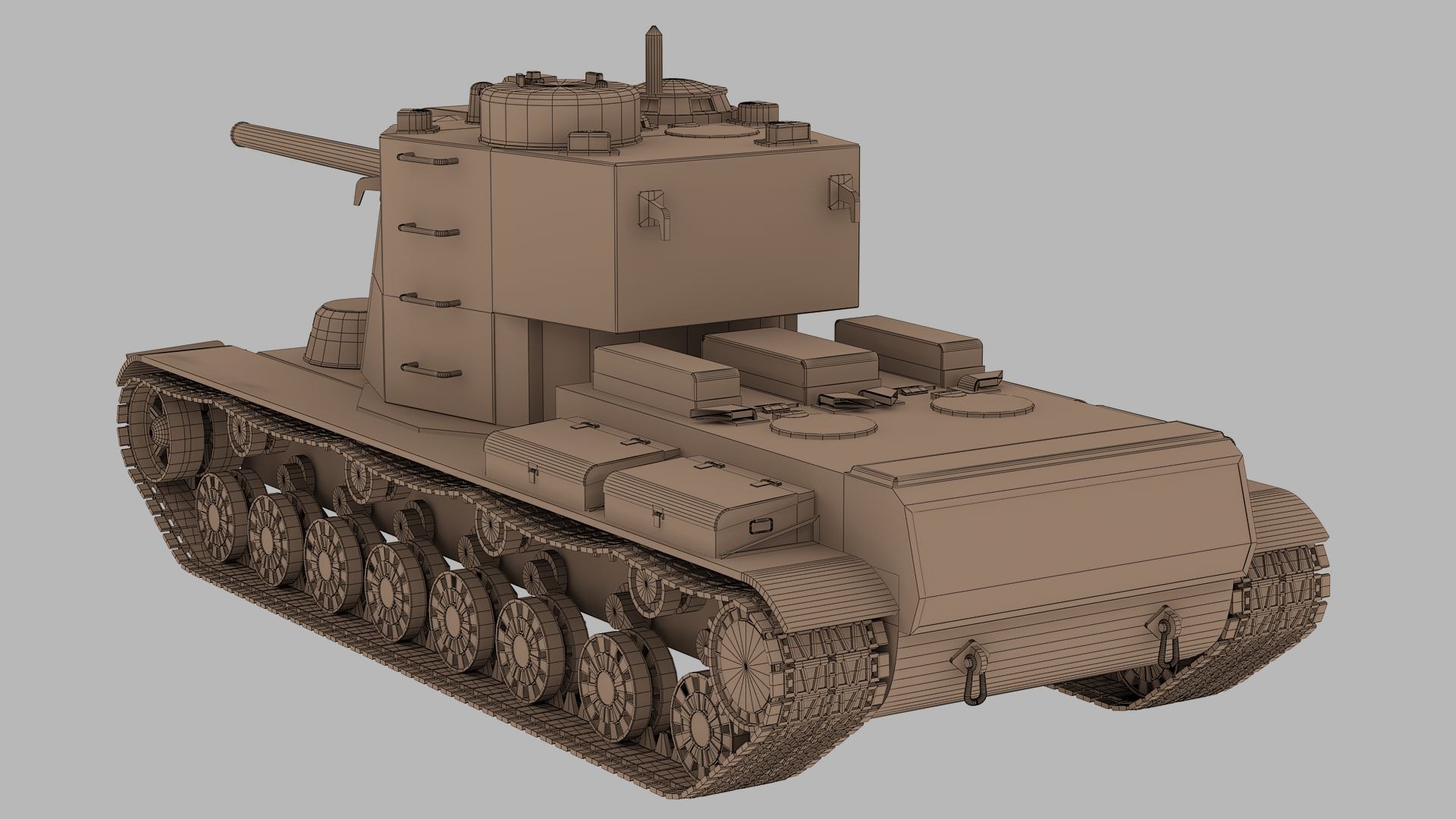 3D KV 5 Tank Project model - TurboSquid 2009885