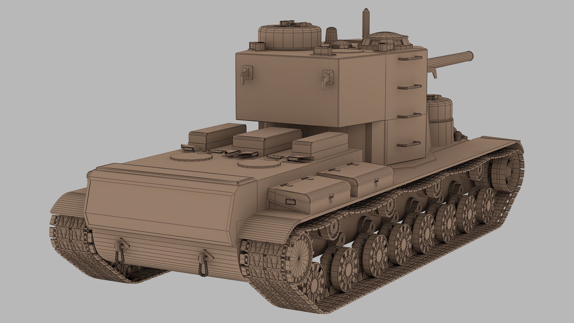 3D KV 5 Tank Project model - TurboSquid 2009885