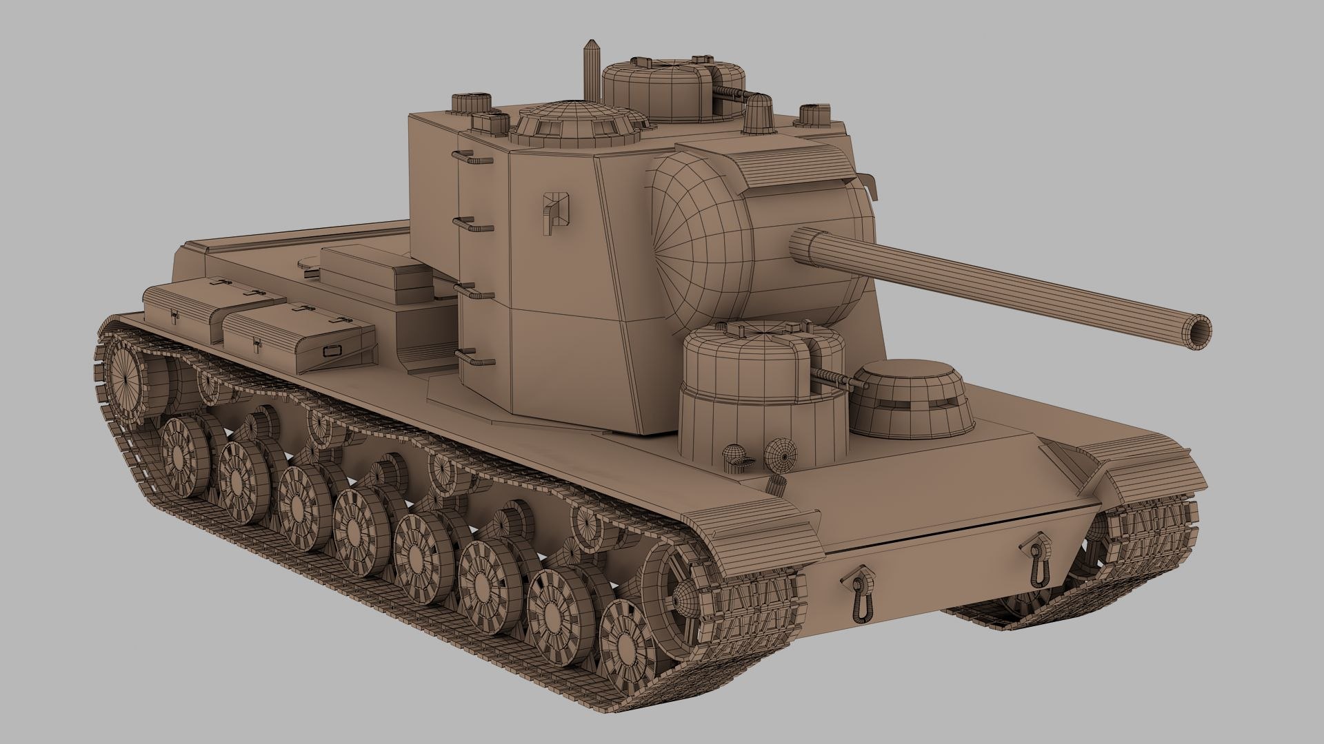 3D KV 5 Tank Project model - TurboSquid 2009885