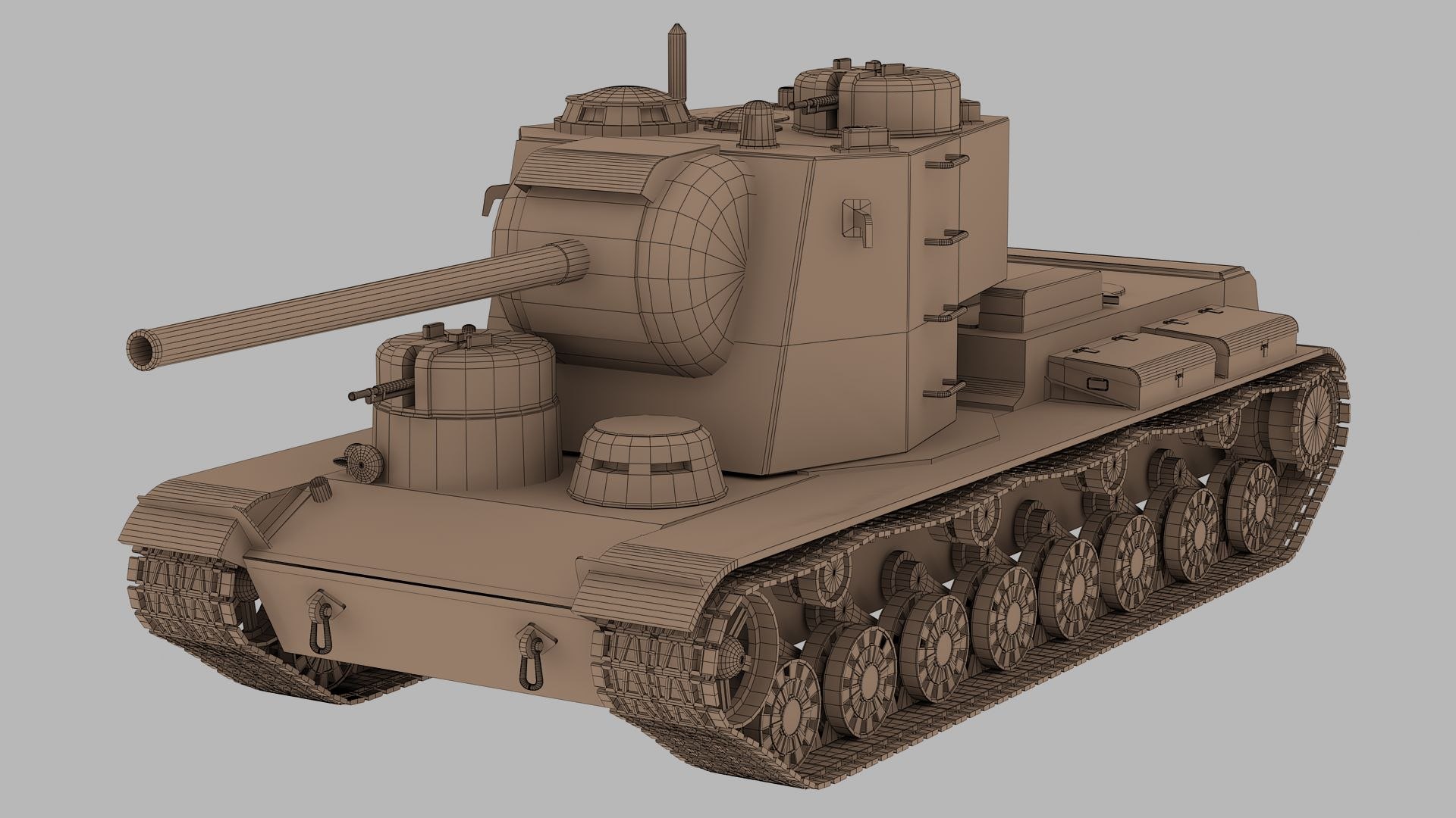 3D KV 5 Tank Project model - TurboSquid 2009885