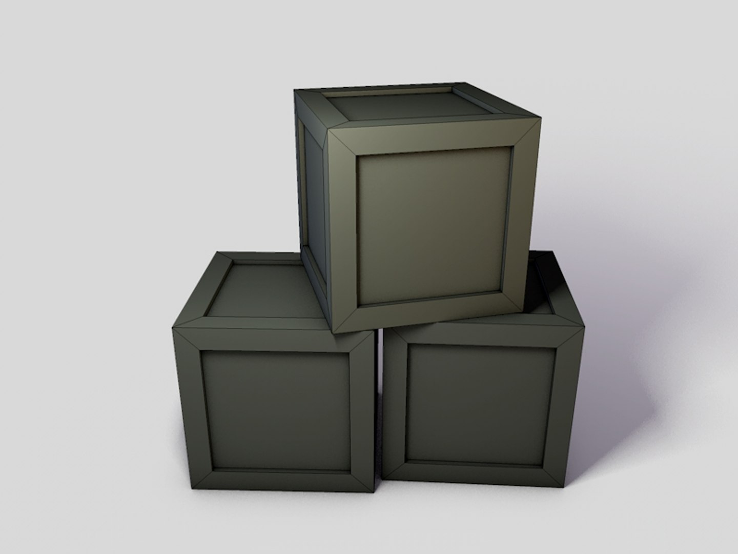 Dangerous Goods Boxes C4d