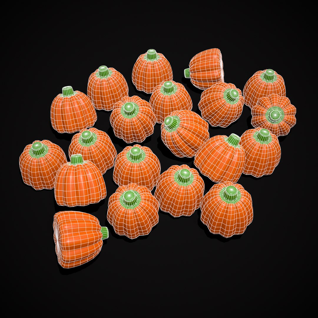 3D Pumpkin Candy - TurboSquid 2118583