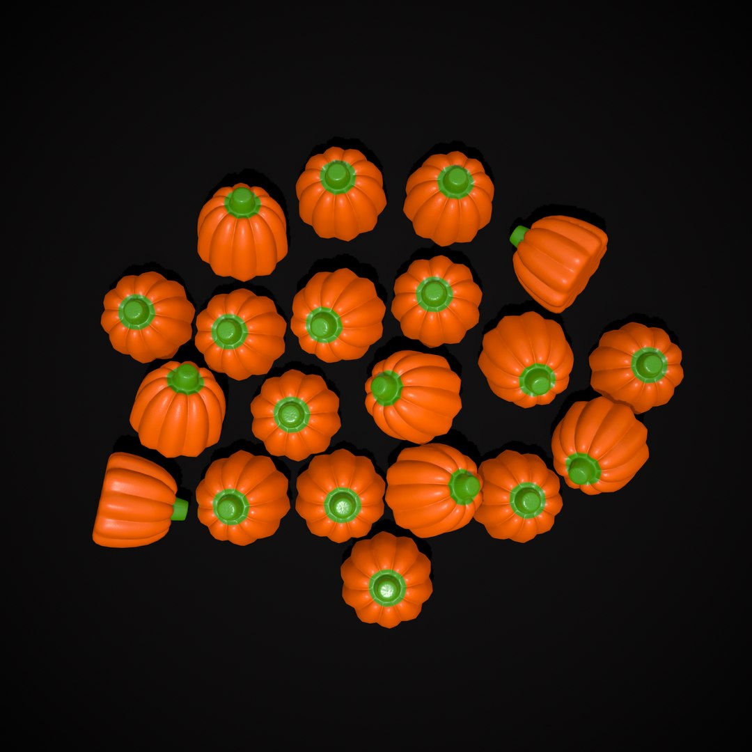 3D Pumpkin Candy - TurboSquid 2118583