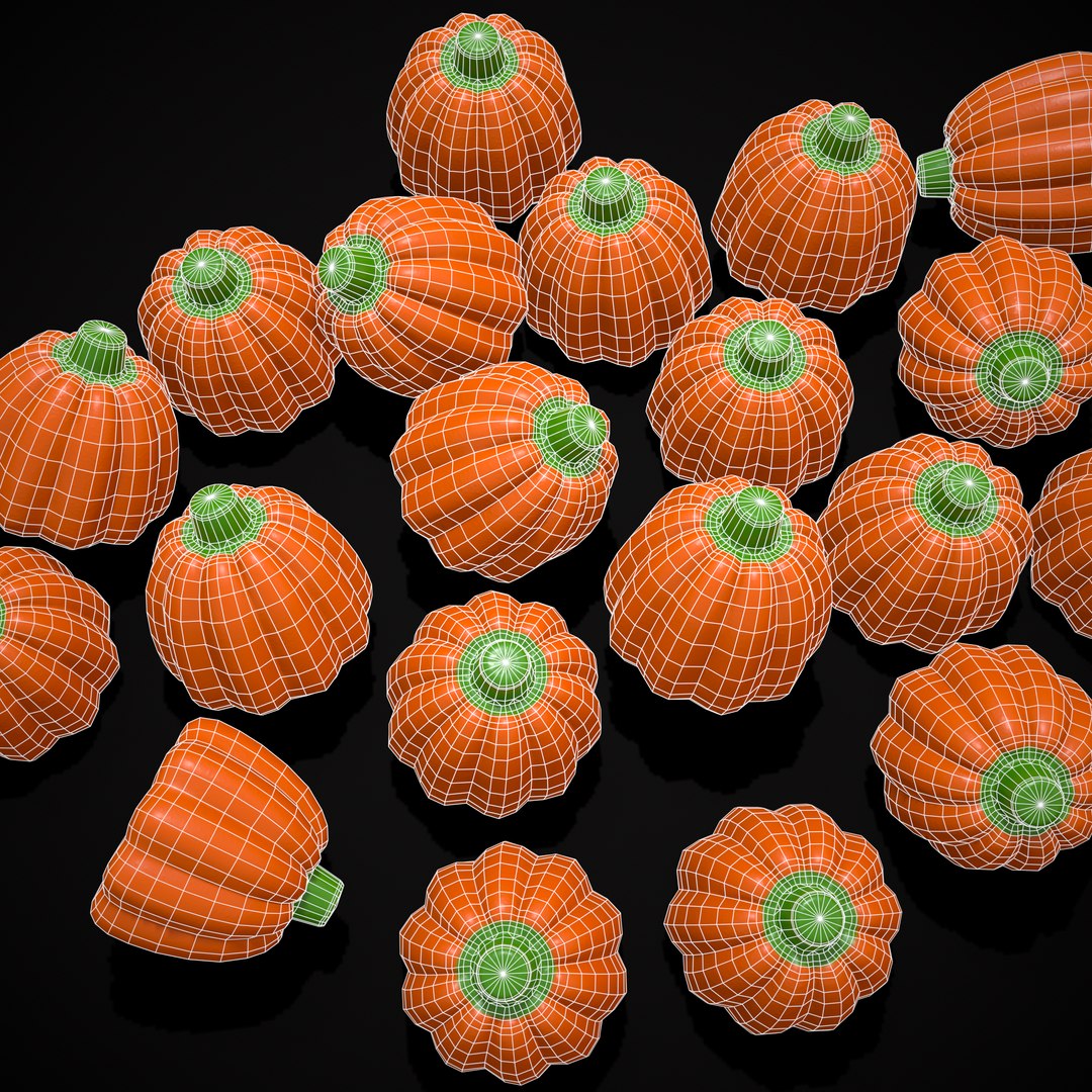 3D Pumpkin Candy - TurboSquid 2118583