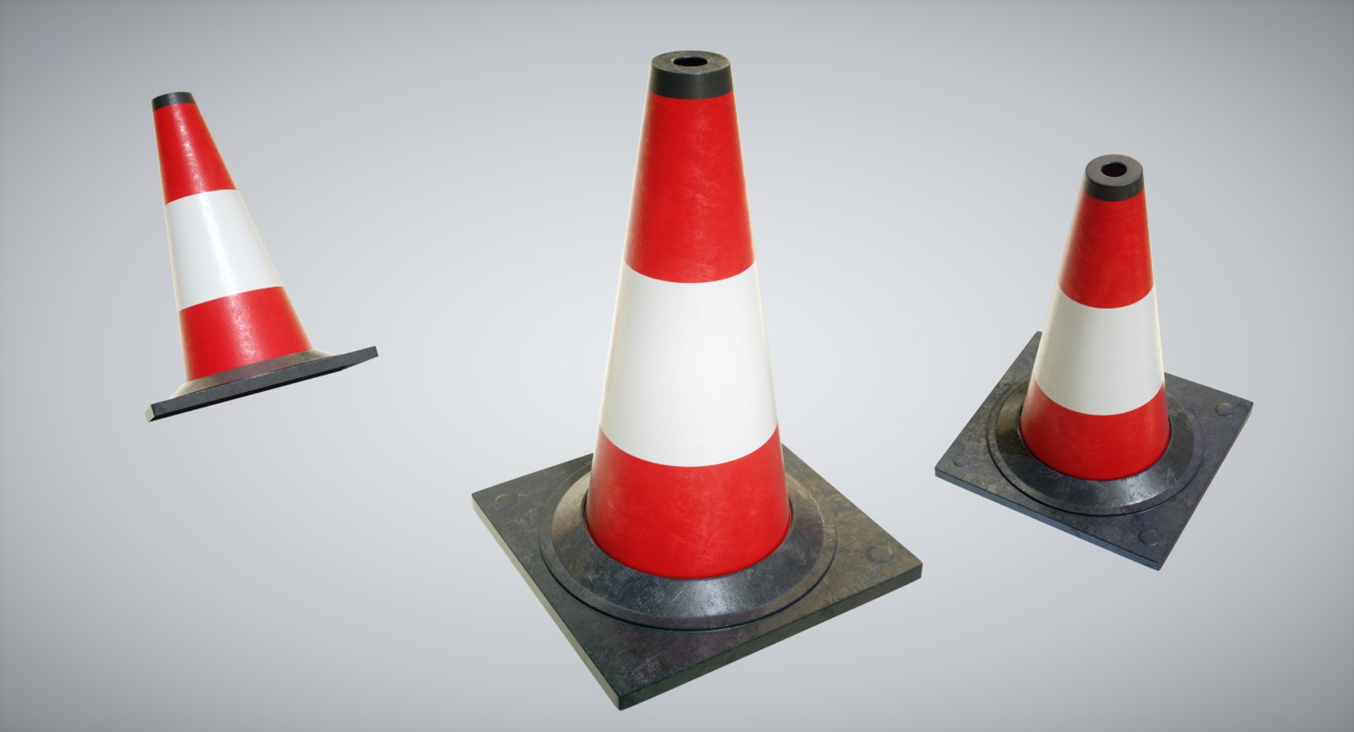 3D octane traffic cone model - TurboSquid 1212180