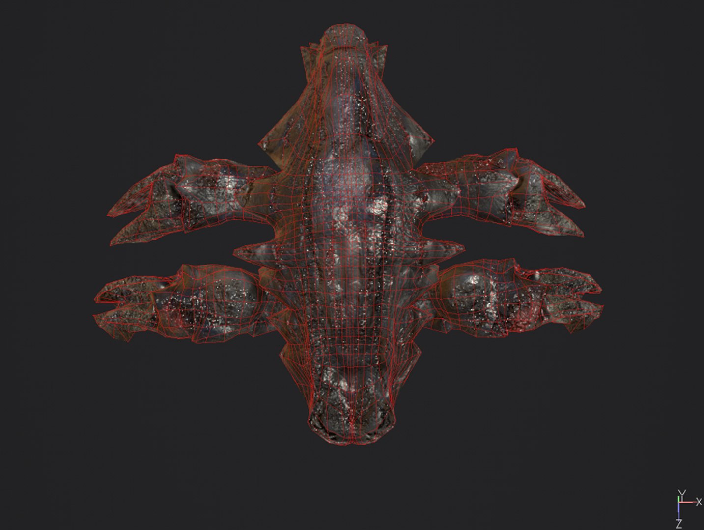 3D Alien Spider Model - TurboSquid 1278254
