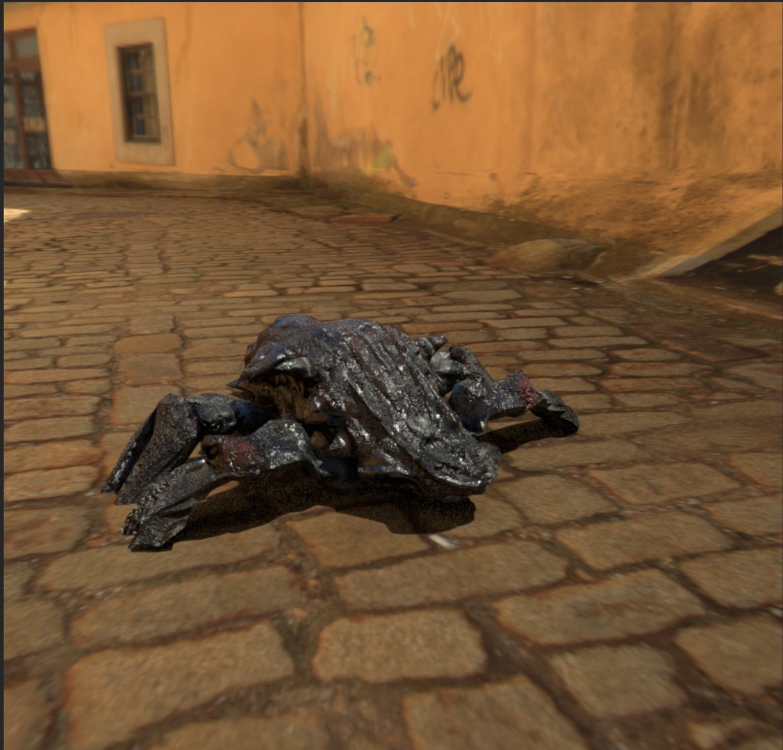 3D Alien Spider Model - TurboSquid 1278254