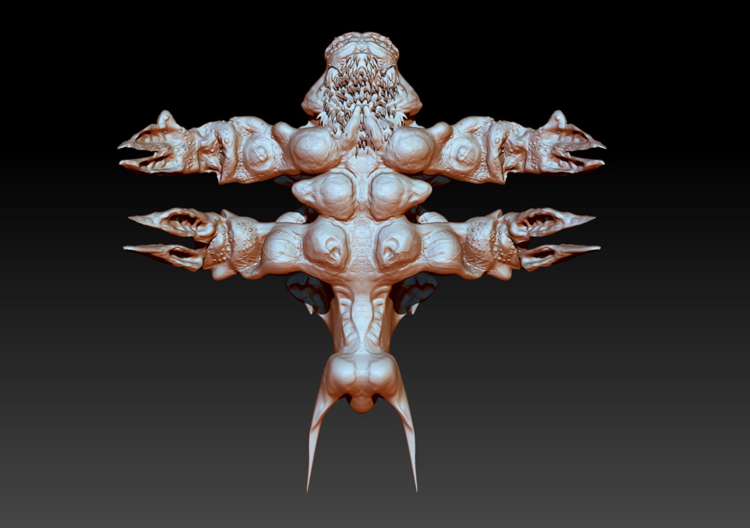 3D Alien Spider Model - TurboSquid 1278254