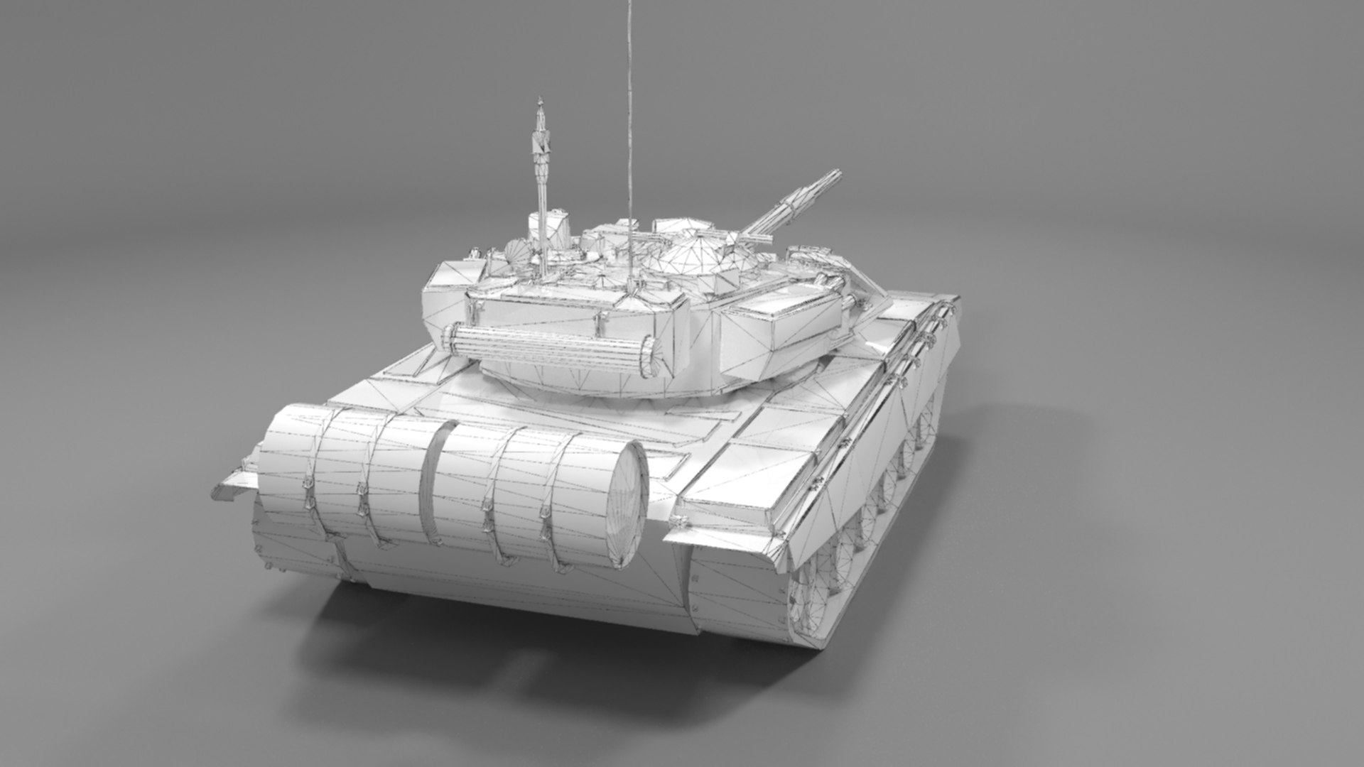 3D model Camouflaged T90A Main Battle Tank 3D Model - TurboSquid 2126232