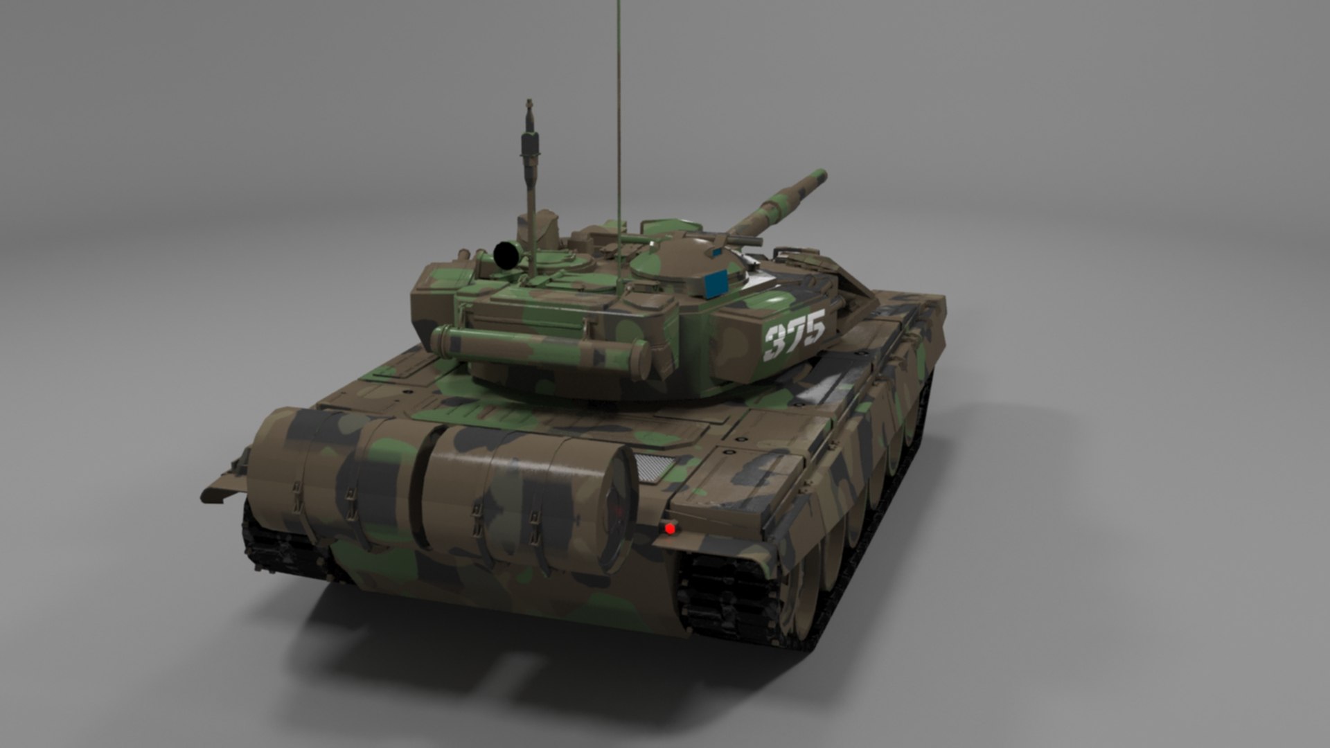 3D Model Camouflaged T90A Main Battle Tank 3D Model - TurboSquid 2126232